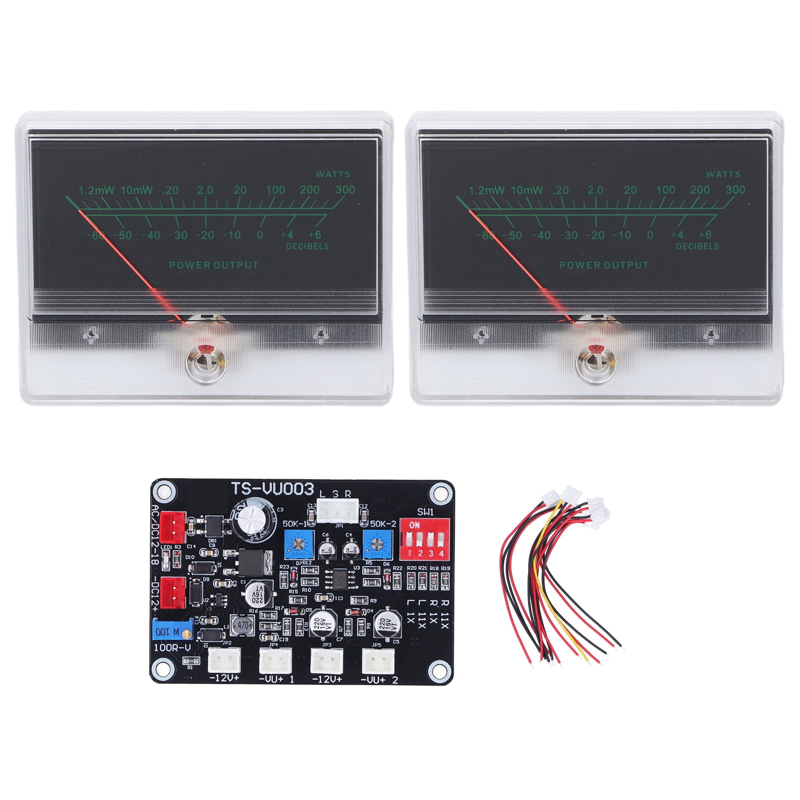 VU Meter Driver Board High Precise Adjustment Power Amplifier DB Meter ...