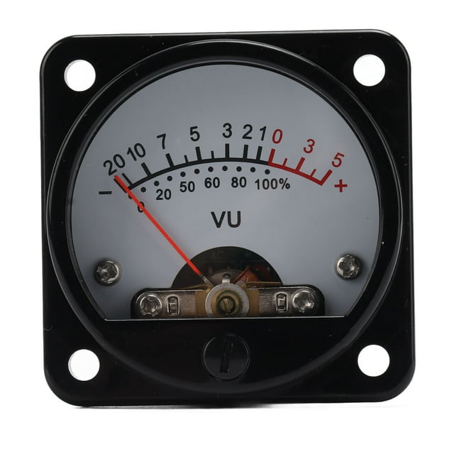 VU Panel Meter Professional VU Meter Audio Level Amp Amplifier with ...