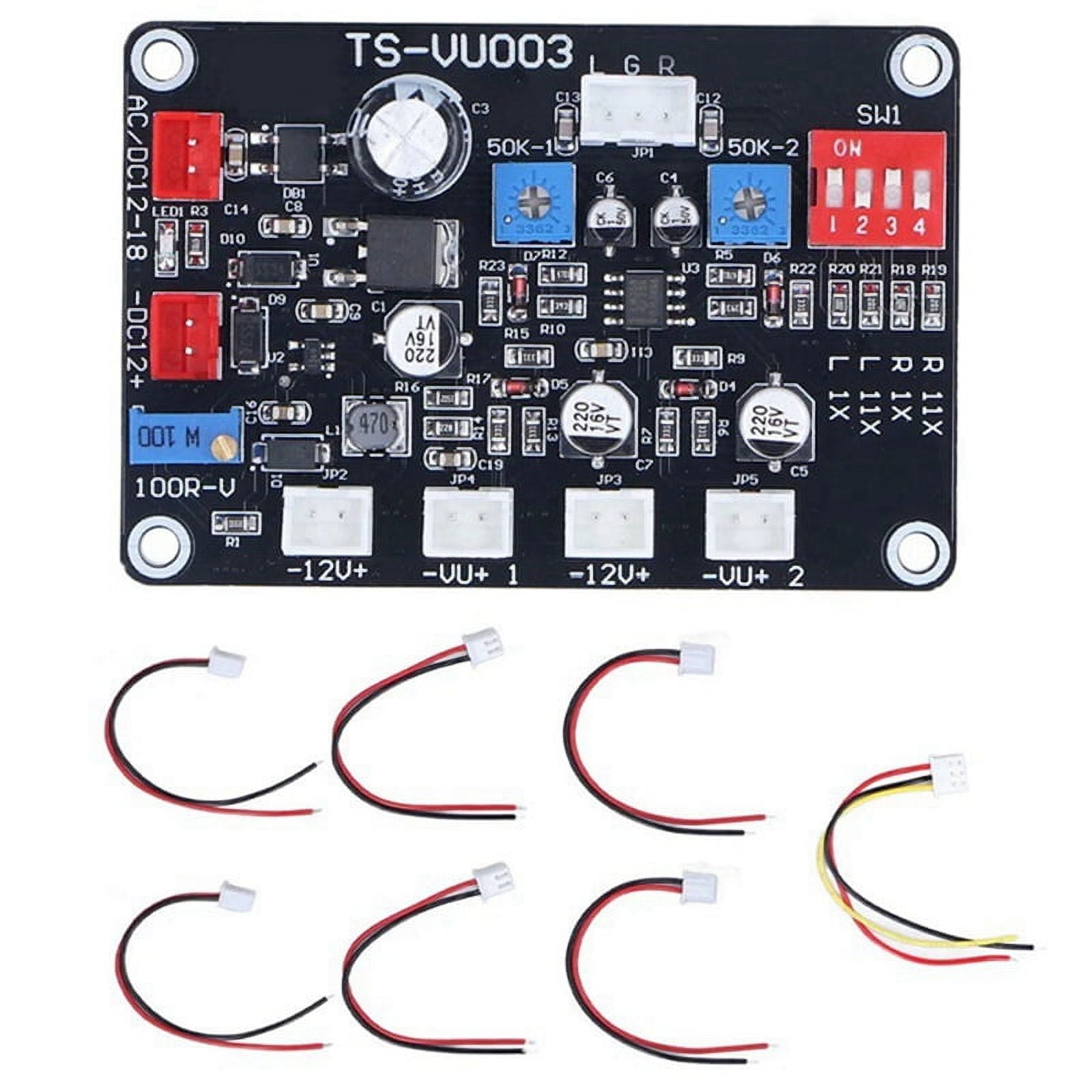 -VU003 VU Meter Driver Board Adjust VU Meter Driver Panel Backlight ...