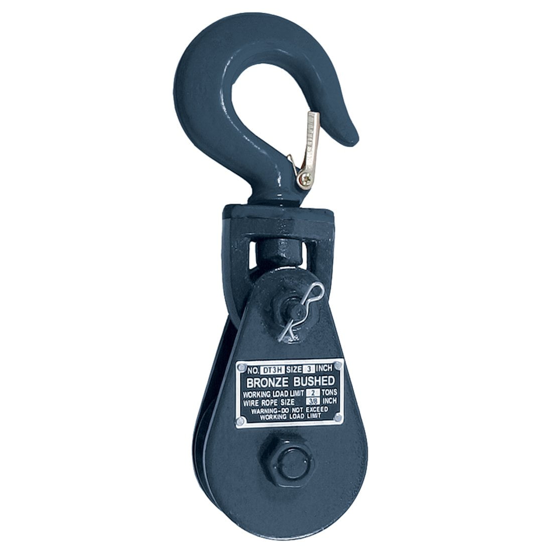 VULCAN 2 Ton Snatch Block 10 inch - 3 inch Sheave - 4,000 Lbs SWL ...