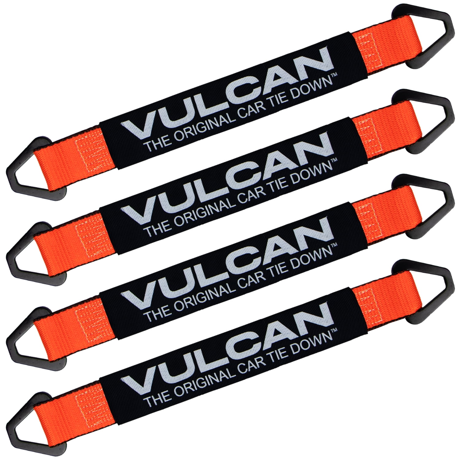 VULCAN Car Tie Down Axle Strap - Wear Pad - 2 inch x 22 inch - 4 Pack ...