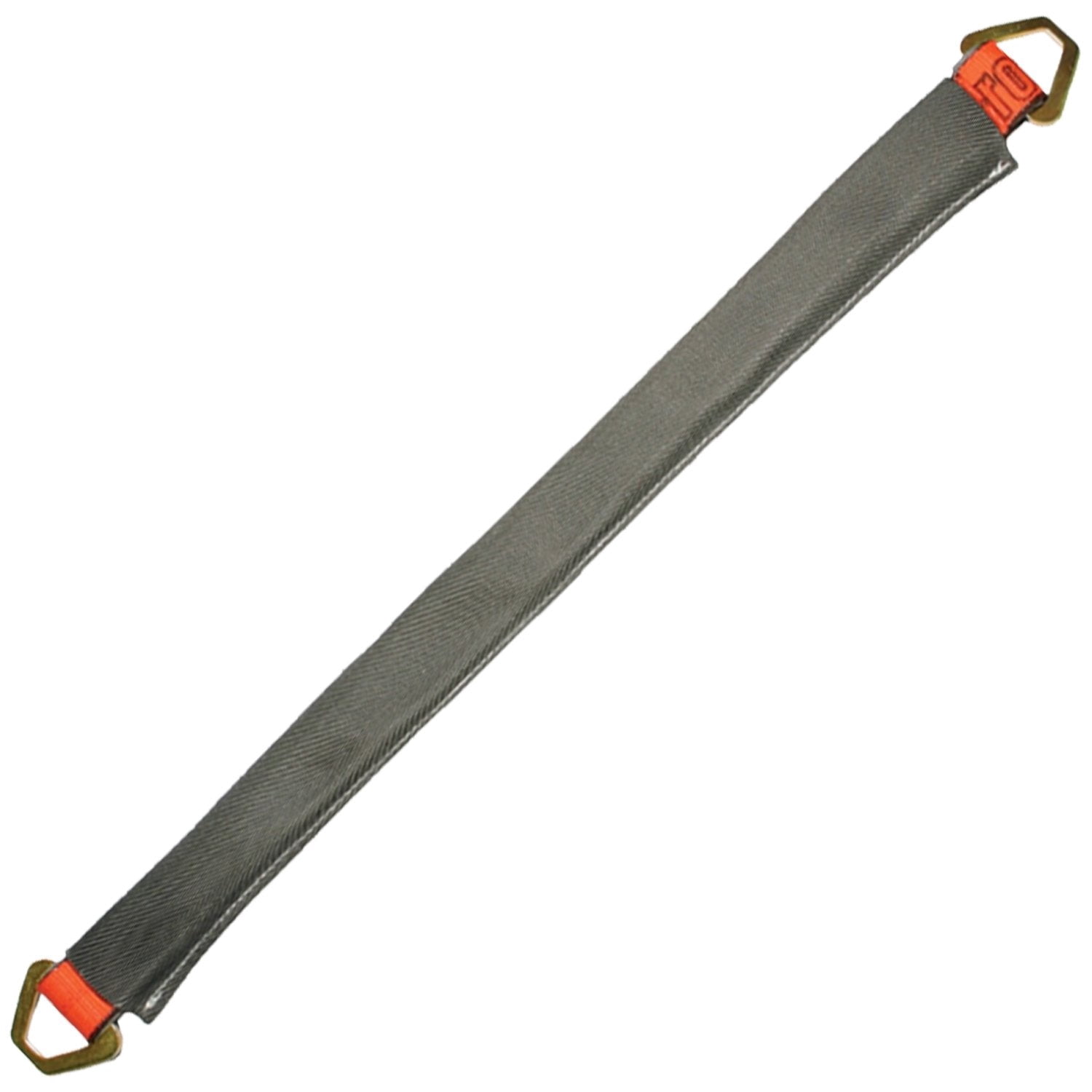 VULCAN Car Tie Down Axle Strap with Wear Pad - 3-Ply Stiff - 2 Inch x ...