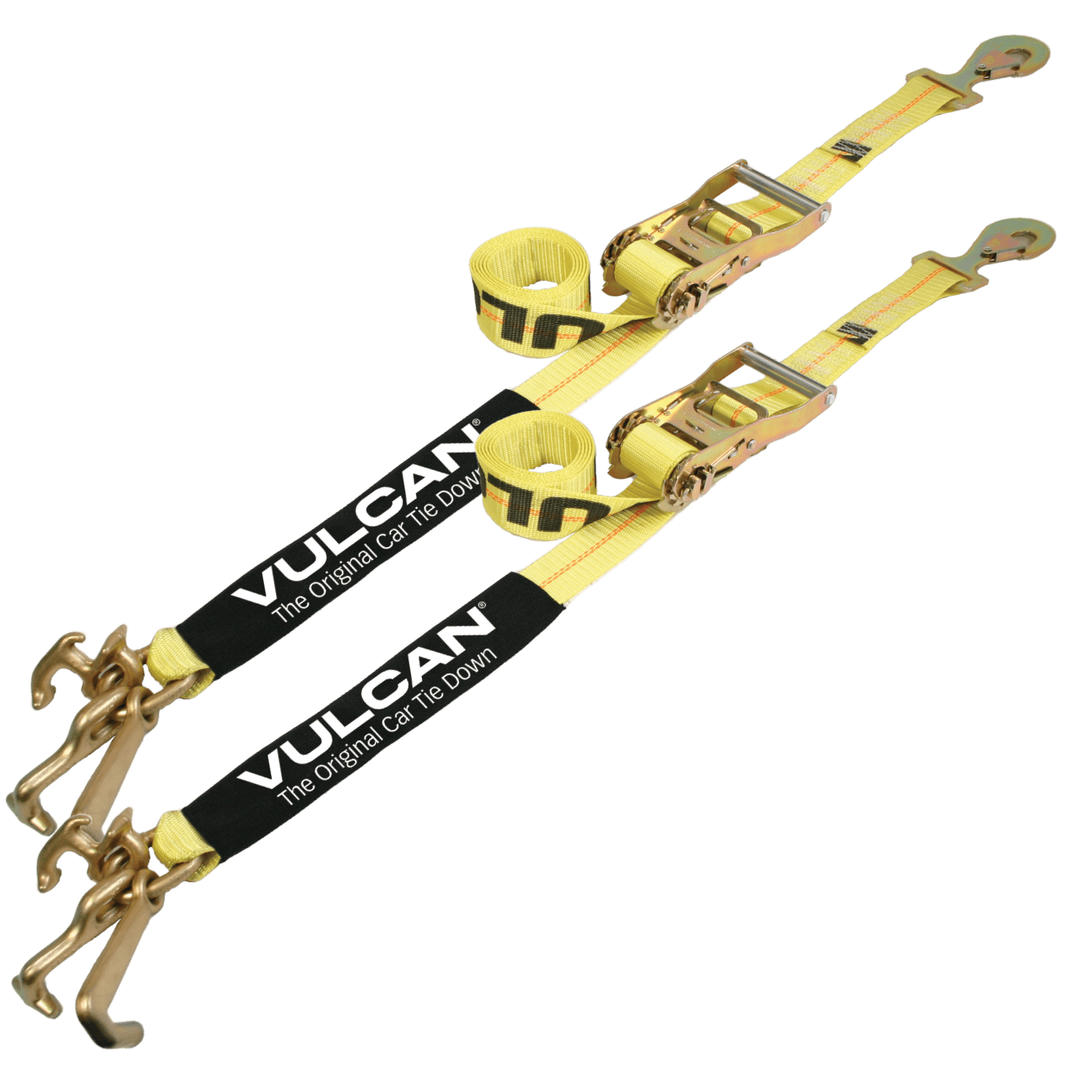 VULCAN Car Tie Down, RTJ Hook Cluster, Snap Hook, 96 inch, 2 Pack ...