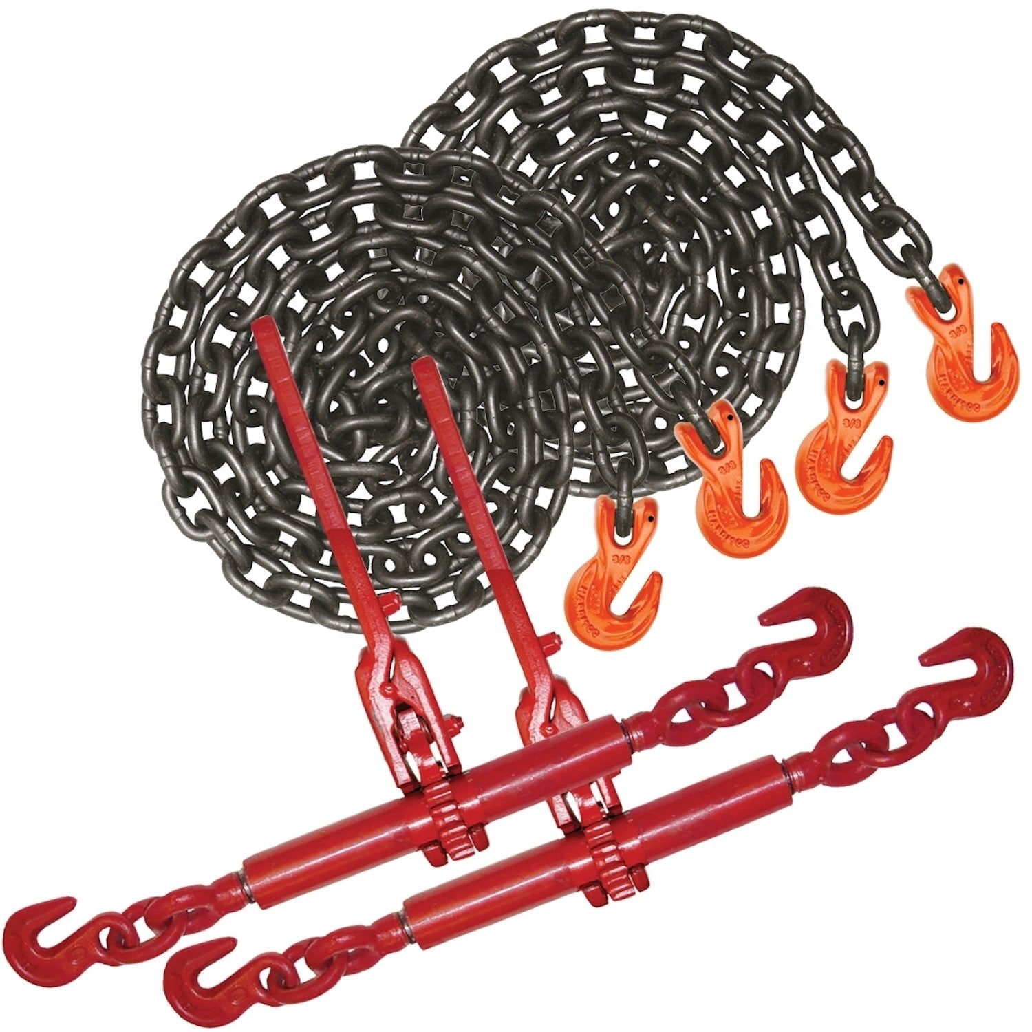 VULCAN Chain and Binder Kit - Grade 100 - 3/8 Inch x 16 Foot - Walmart.com
