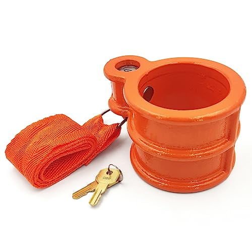 VULCAN Heavy Duty Forged Steel King Pin Lock - Works with RVs and Class ...