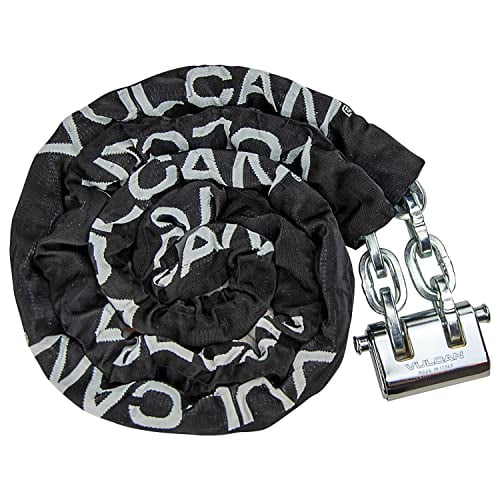 VULCAN Security Chain and Lock Kit - Premium Case-Hardened - 5/16 Inch ...