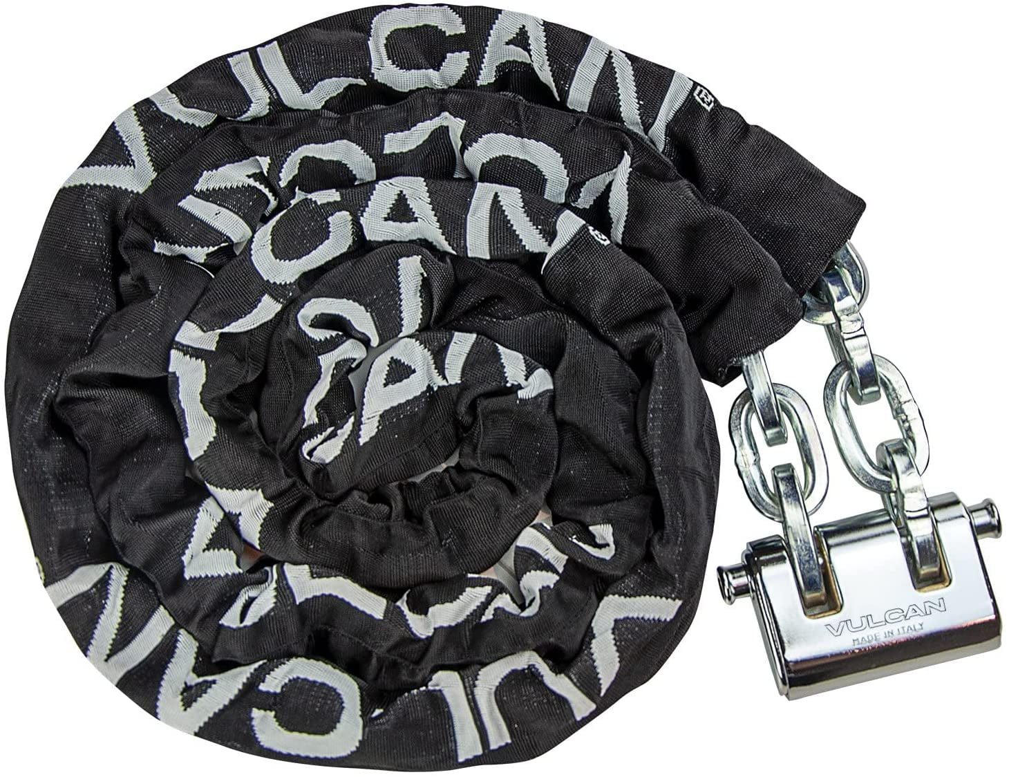 VULCAN Security Chain and Lock Kit - Premium Case-Hardened - 3/8 Inch x ...