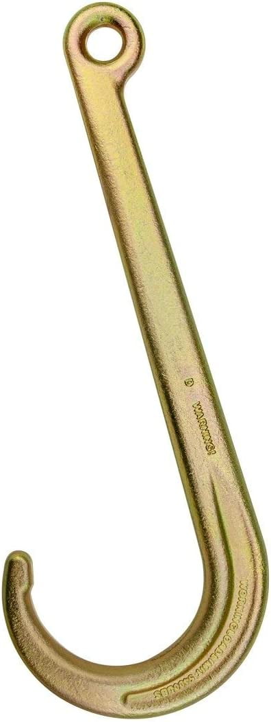 VULCAN Tow Hook - Eye Style - Grade 70-15 Inch - 4,700 Pound Safe ...