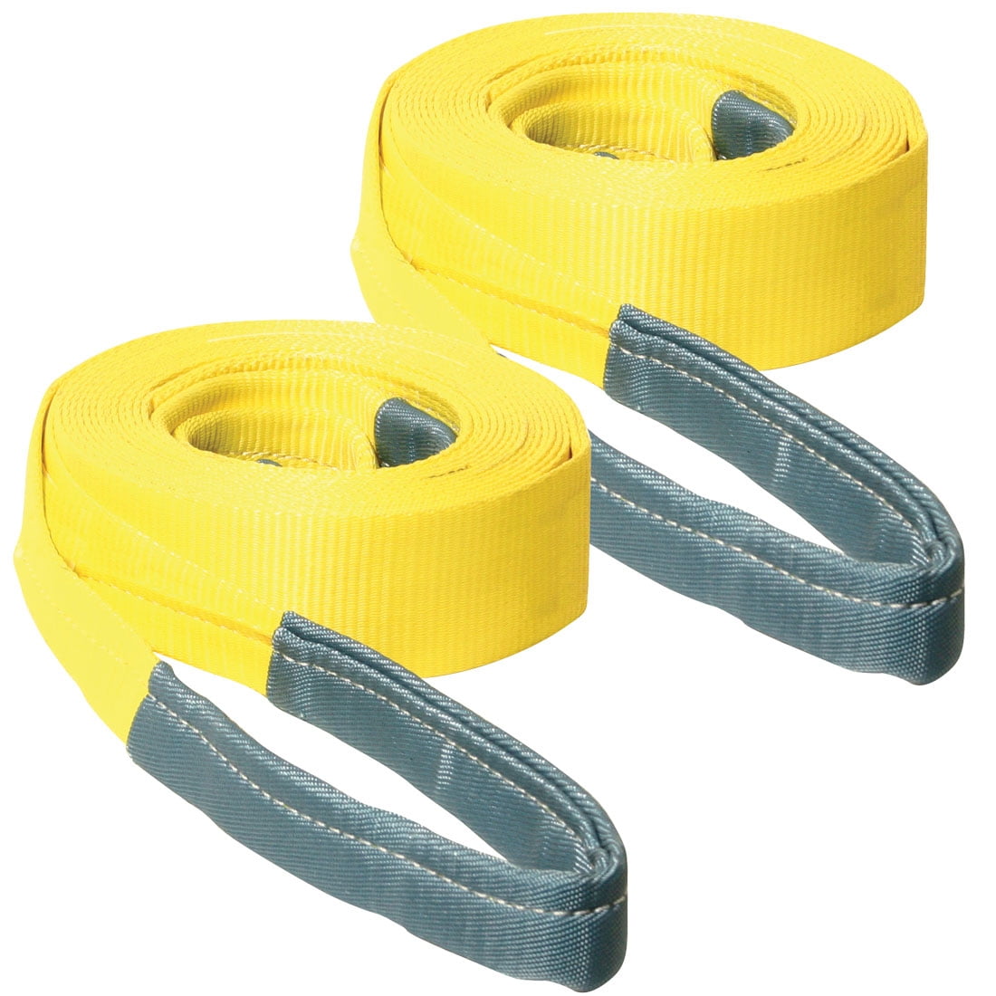 VULCAN Tow Strap, Reinforced Eyes, Standard Duty, 3 inch x 30 foot, 2 ...