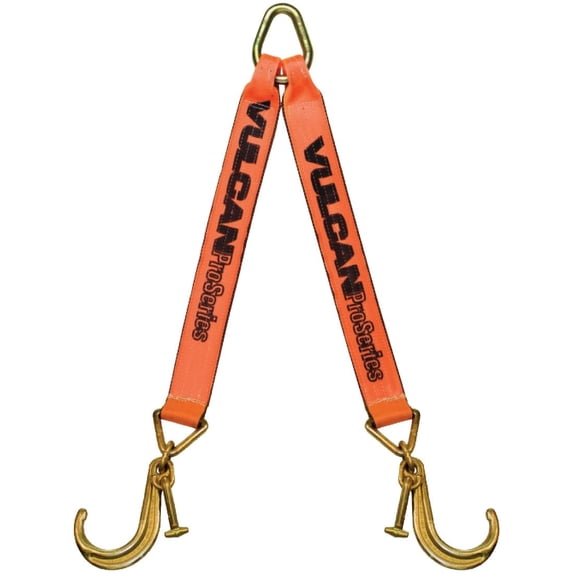 VULCAN Web Bridle - Forged 8 inch J Hooks and Alloy T Hooks - 47 inch ...