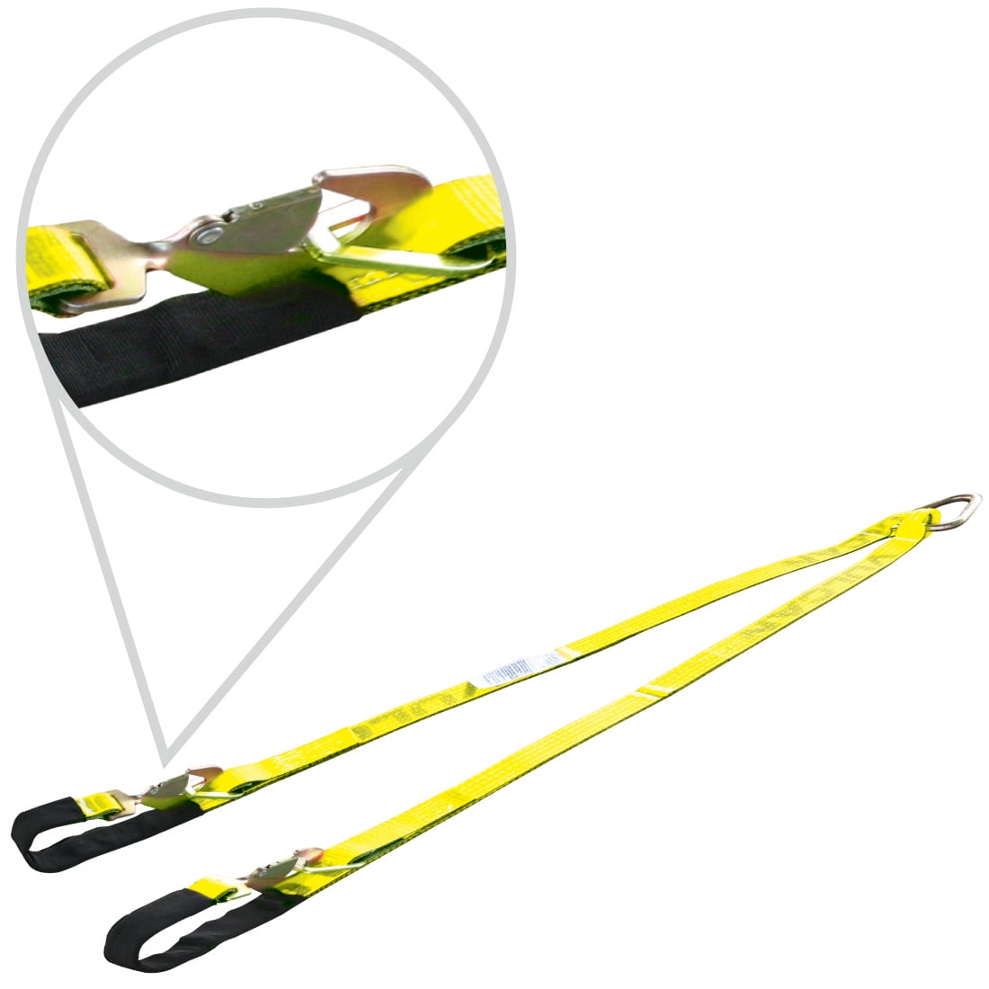 VULCAN Web Bridle with Latching Axle Strap Ends - 96 Inch - Classic ...