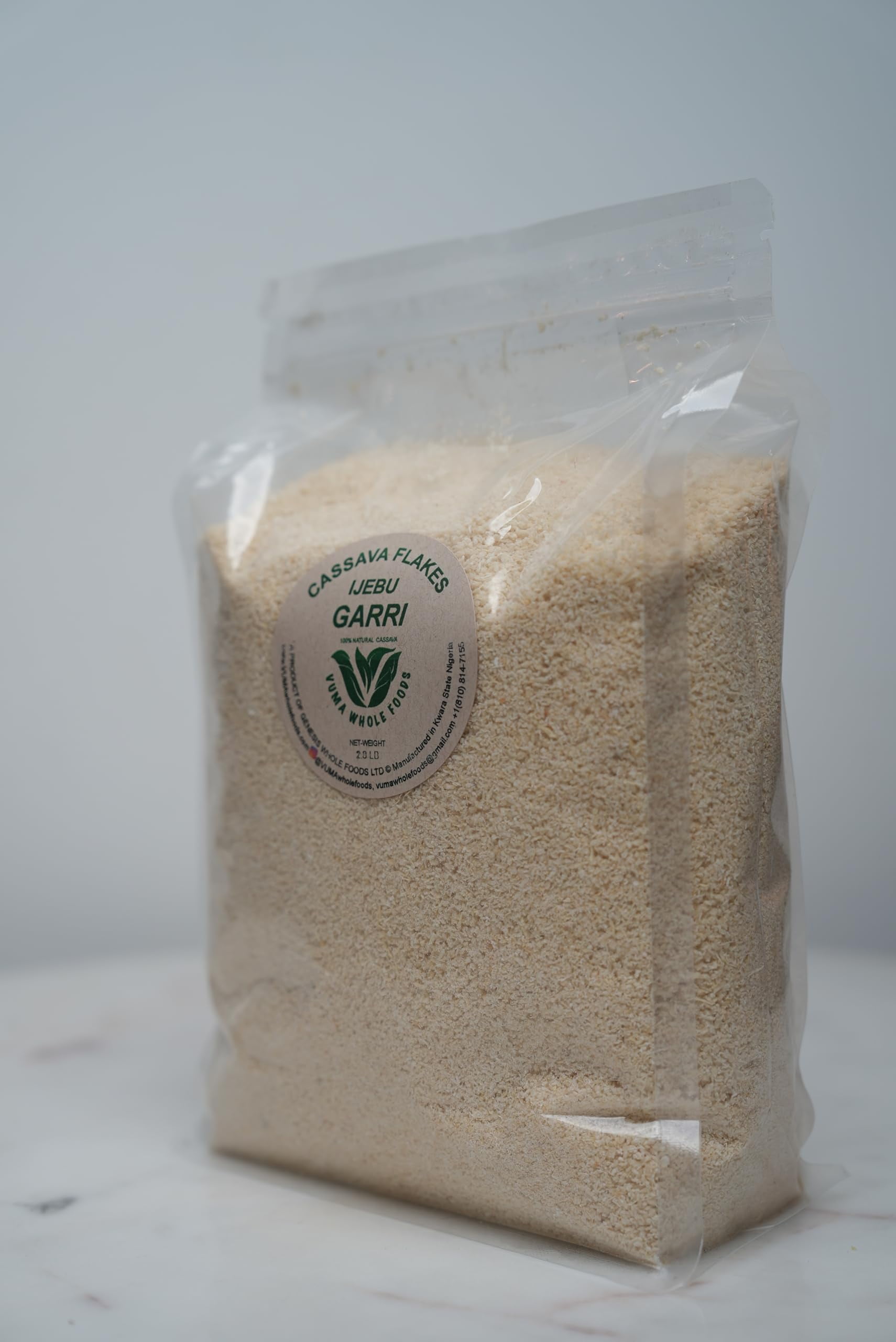 VUMA Premium Ijebu SCH4 Garri - Authentic Nigerian Cassava Flour ...