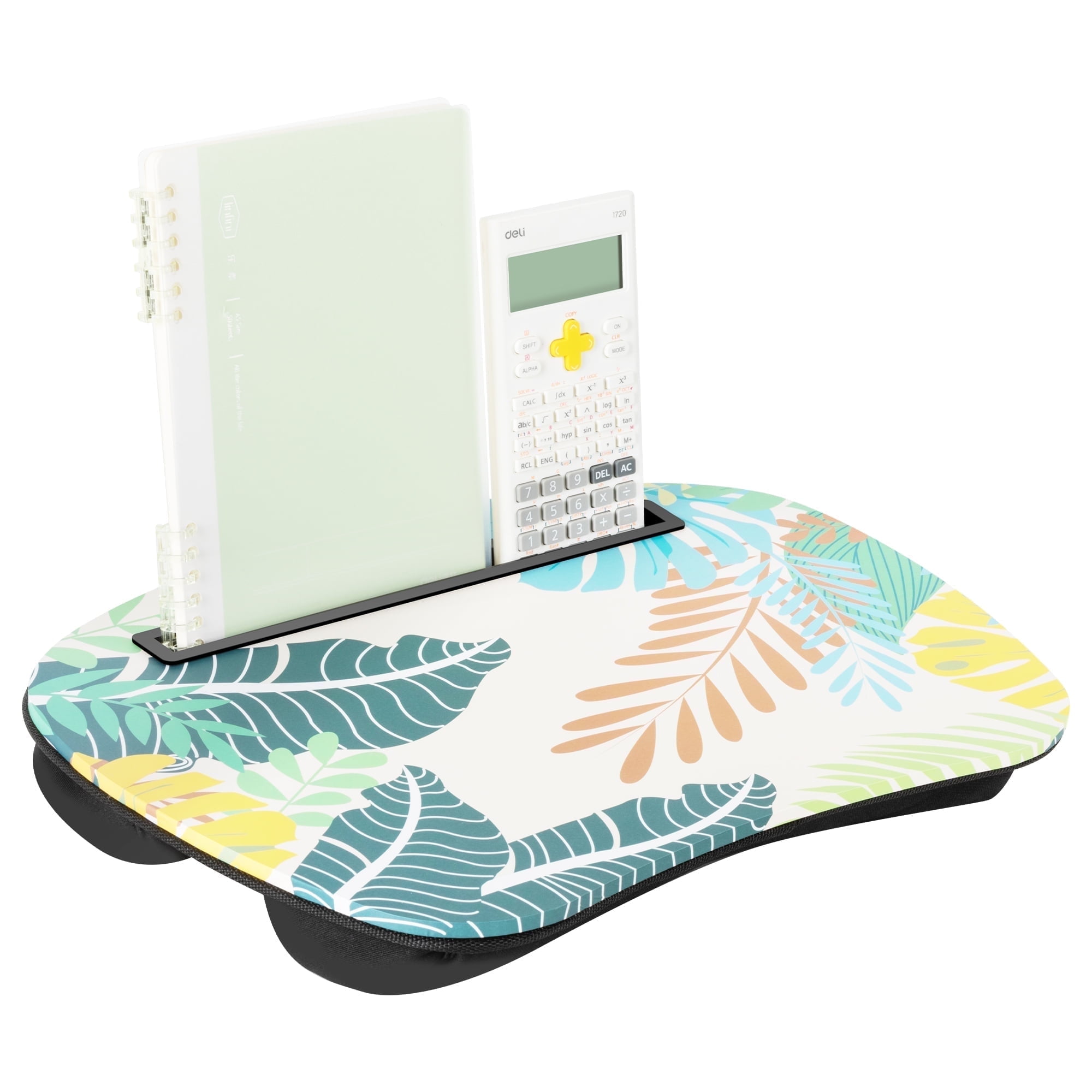 VUSIGN Portable Lap Laptop Desk with Pillow Cushion, Fits up to 14 inches Laptops, Anti-Slip ...