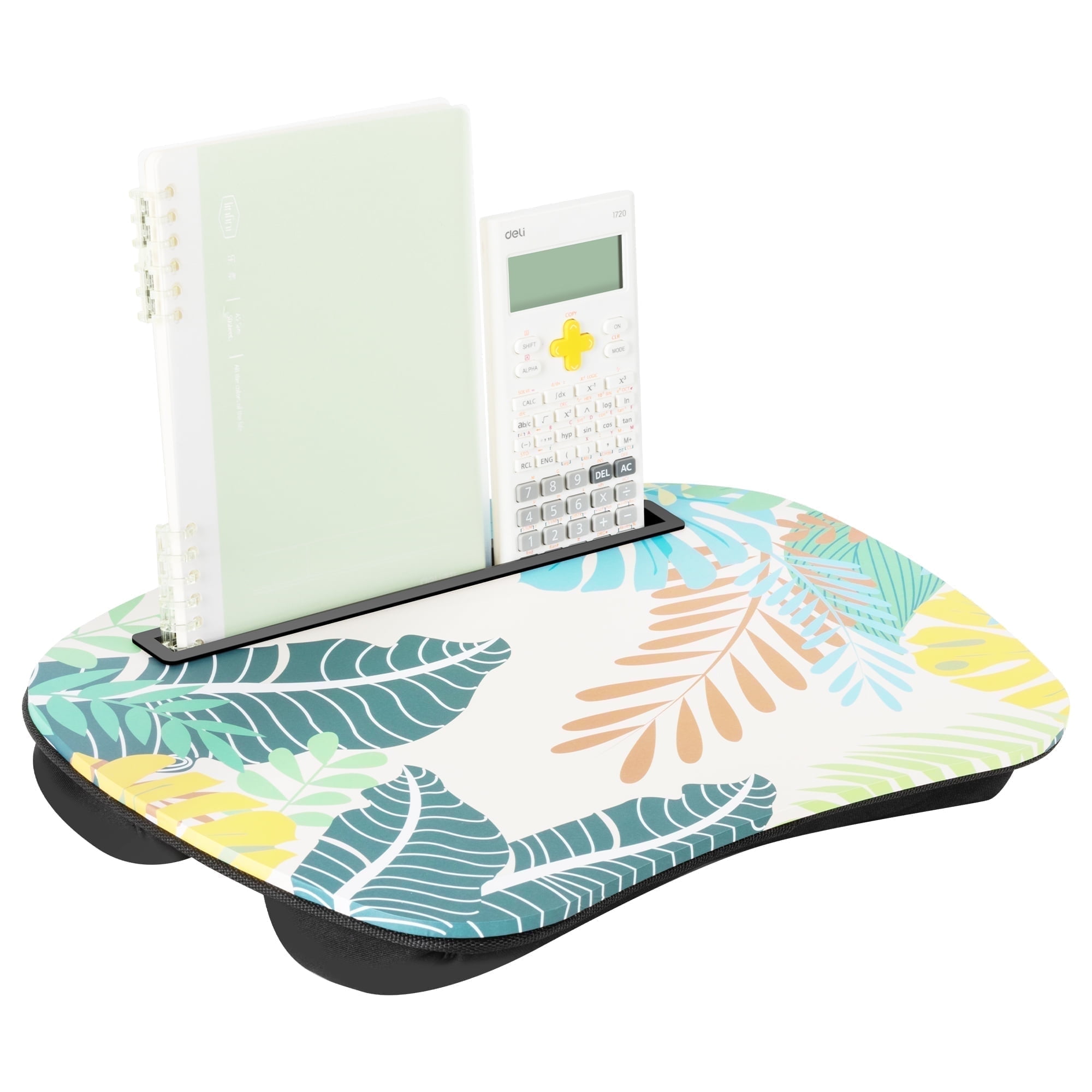 VUSIGN Portable Lap Laptop Desk with Pillow Cushion, Fits up to 14 ...