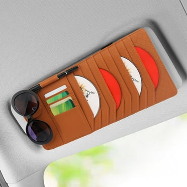 ROAD GENIE Car Visor 12-Disc CD Holder | Black | 13" (33 cm) x 6-1/8 ...