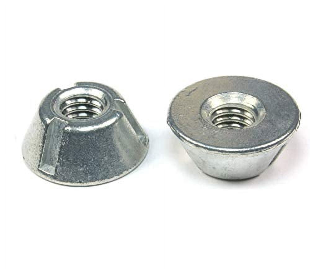 (VV #44) 25pcs 5/16-18 Tri-Groove Tamper Proof Security Nuts Zamak5 ...
