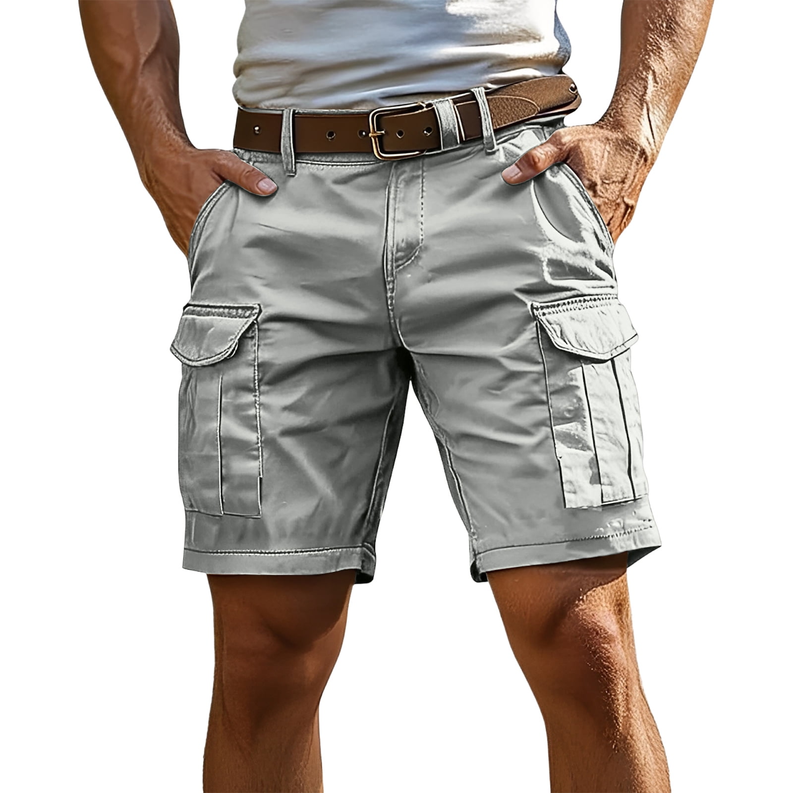 VV AVEORS Cargo Shorts For Men Relaxed Fit Outdoor Summer Workout ...