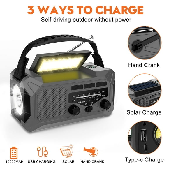 Waterproof Portable Radio