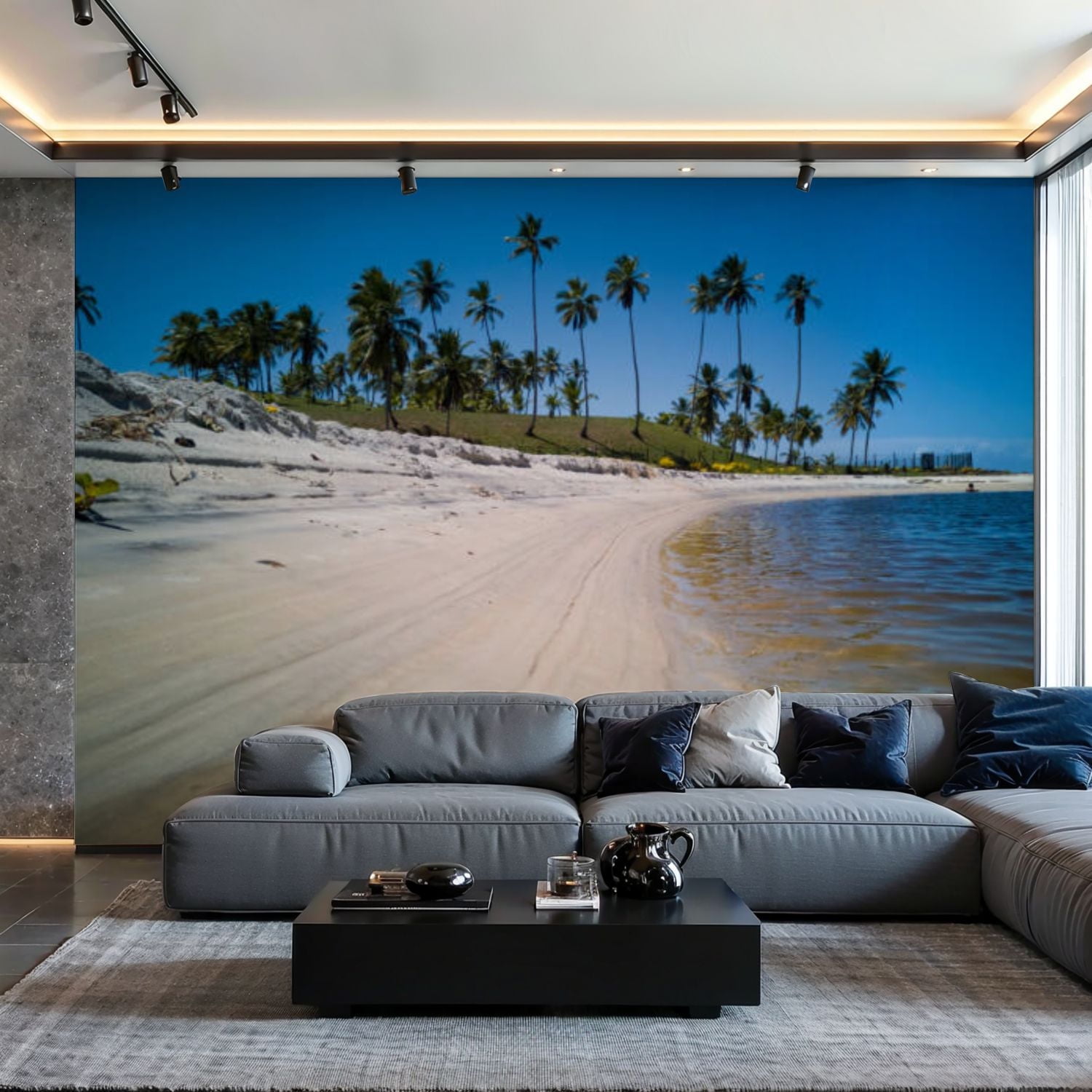 VVLUXIDECO Canvas Wall Mural Peel and Stick Large Wallpaper ...