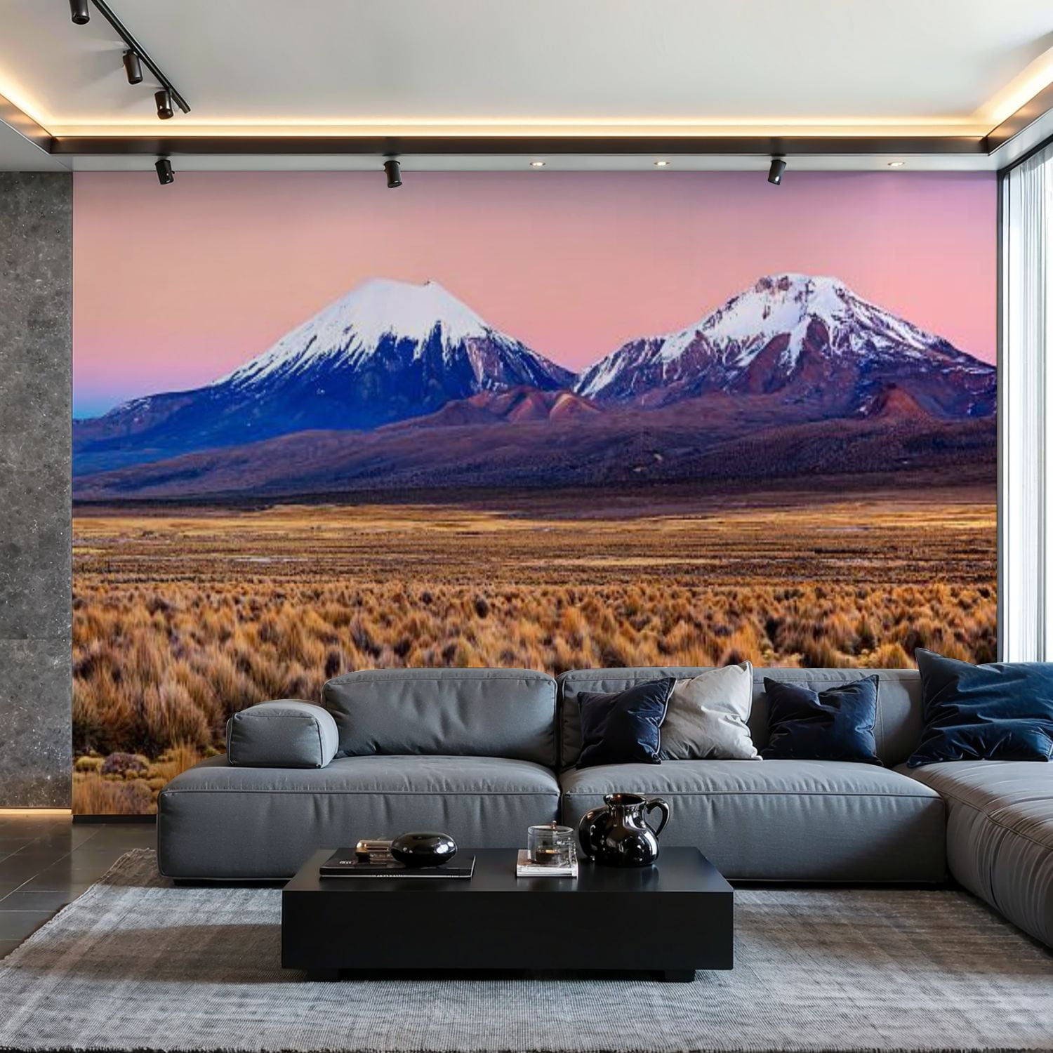 VVLUXIDECO Canvas Wall Mural Peel and Stick Large Wallpaper Sunrise ...