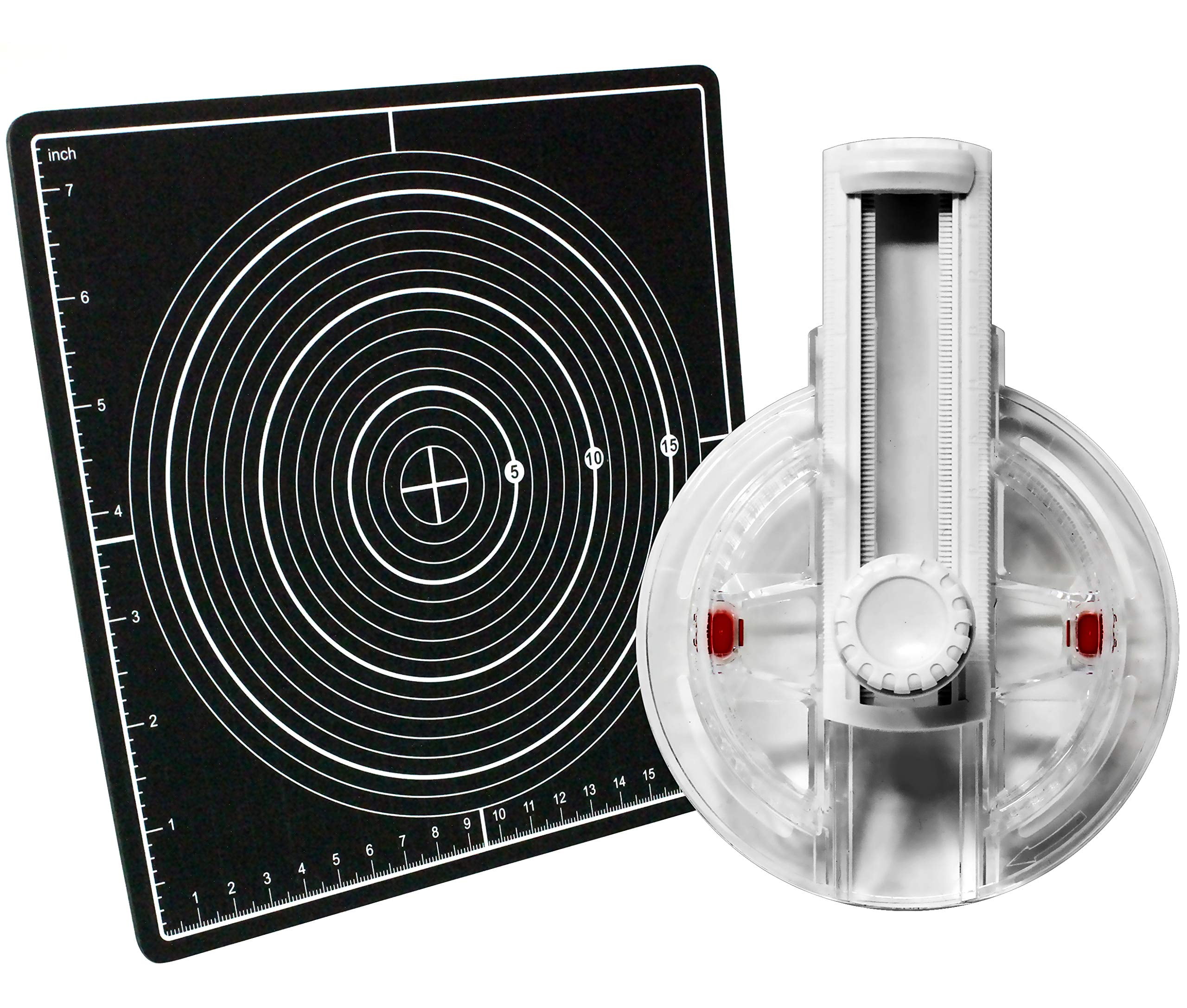 VViViD Circut Clear Lightweight DHF10 Plastic Rotary Paper Cutter W ...