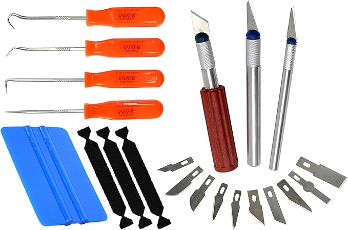 VViViD Complete Vinyl Weeding and Application Toolkit Bundle Including ...