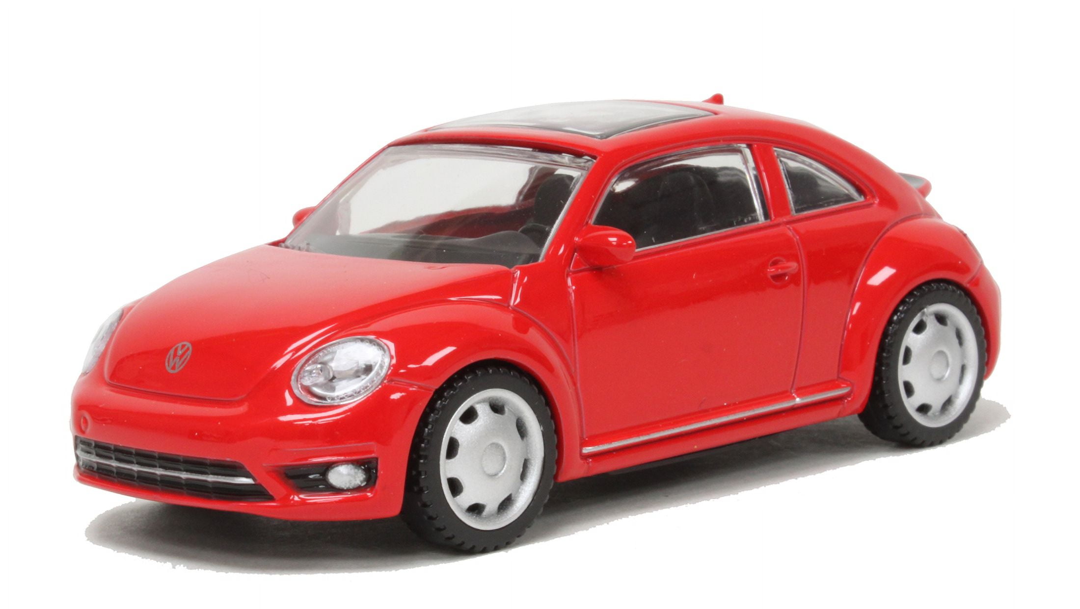 VW Beetle 1:43 scale Diecast Model Car in Red by Rastar - Walmart.com