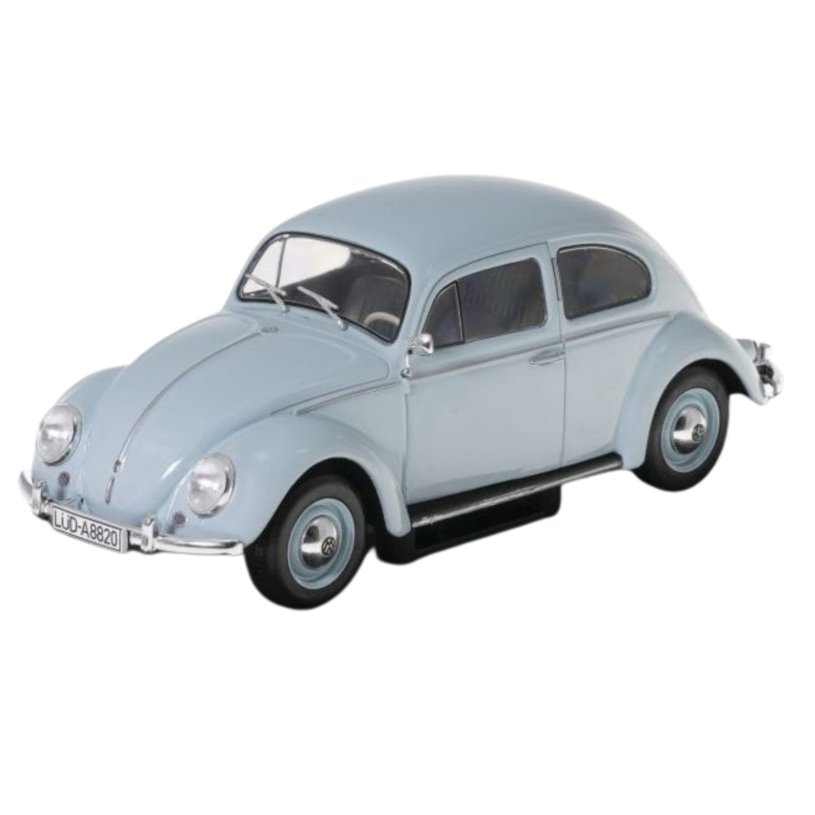 VW Beetle 1200 Diecast Model 1:24 scale Light Blue Ex Mag - Walmart.com