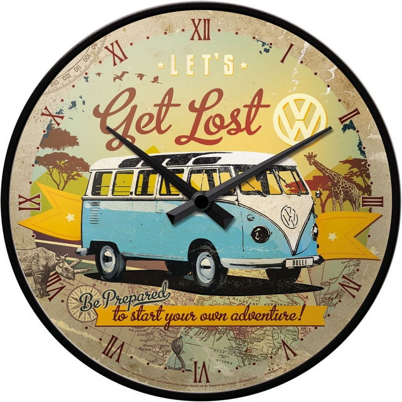 VW Branded Perfect Giftable Clock, Excellent Gift From Son, Daughter ...
