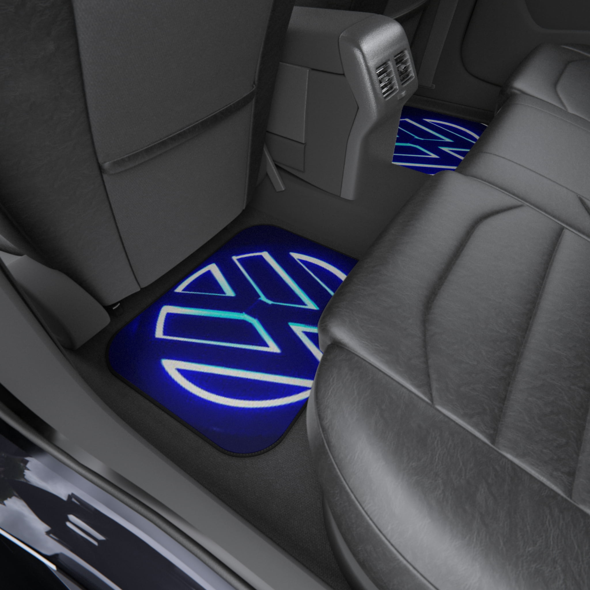 VW Car Mats (2x Rear)[IKE MENS PRODUCTION] - Walmart.com