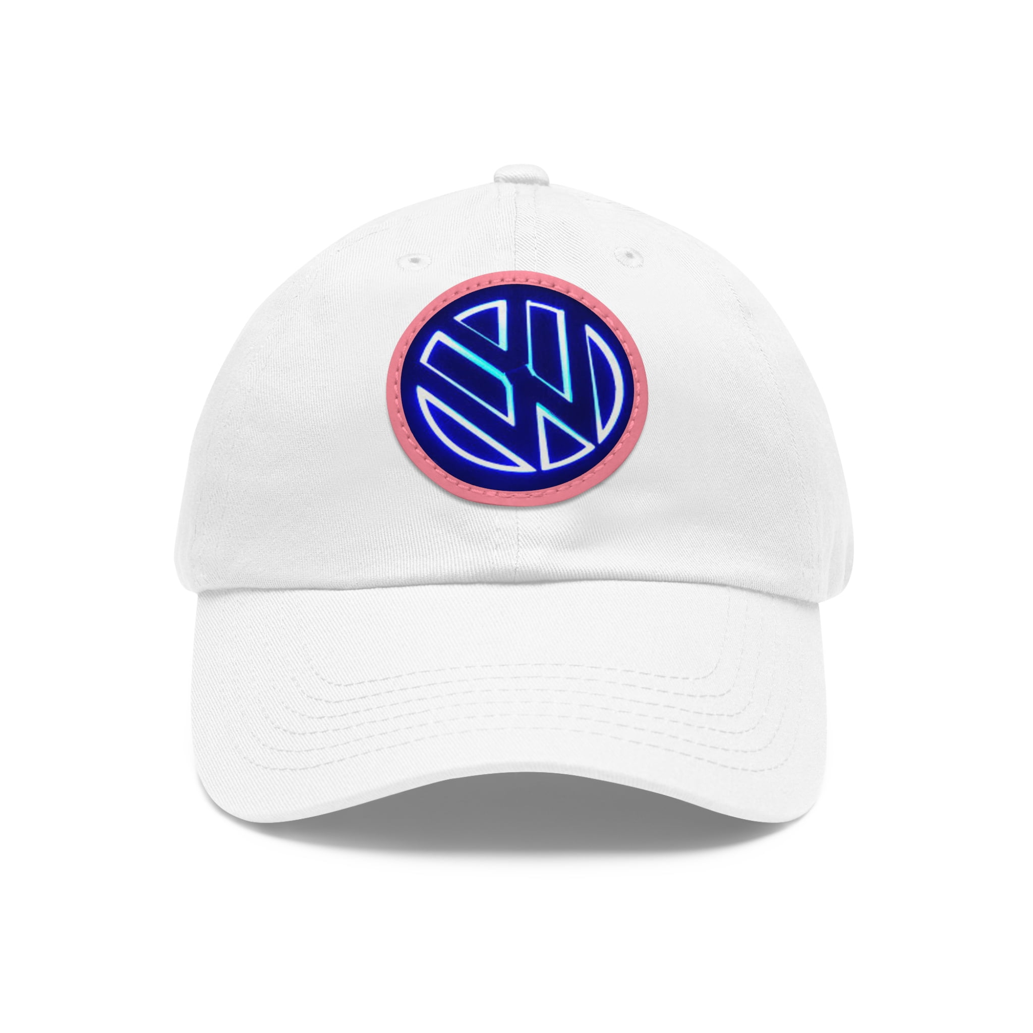 VW Dad Hat with Leather Patch (Round) - Walmart.com