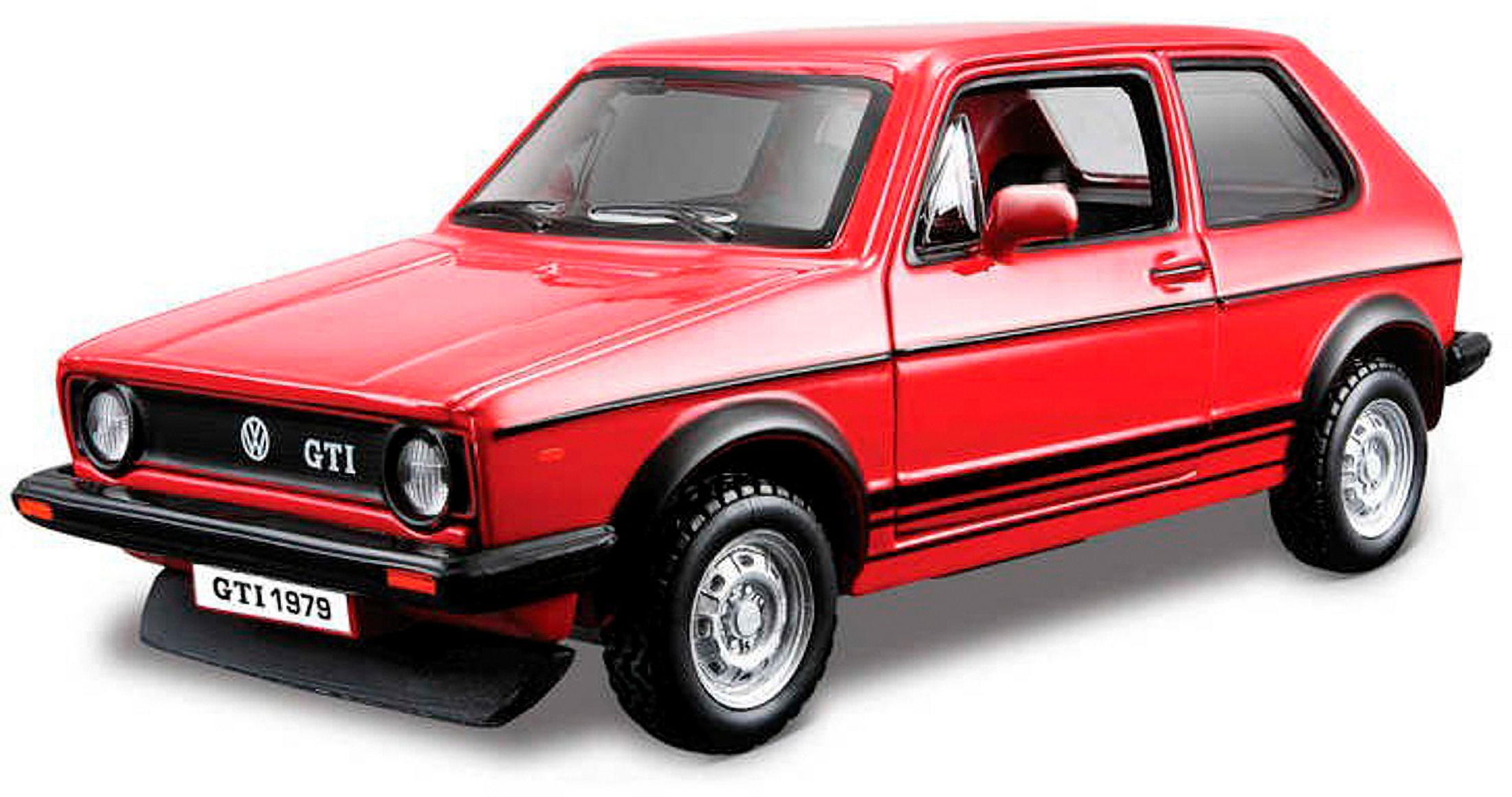VW Golf Mk 1 GTI 1:32 scale Diecast Model Car in Red by Bburago ...