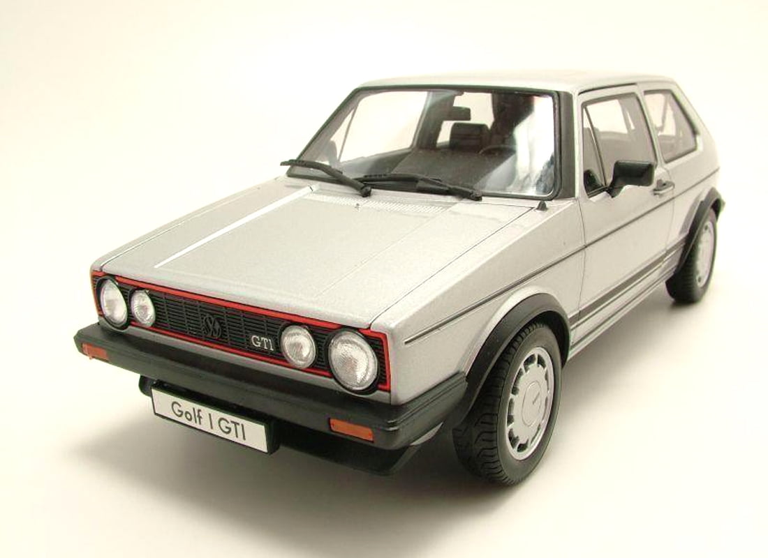 VW Golf MkI GTi Diecast Model 1:18 scale Silver Welly - Walmart.com