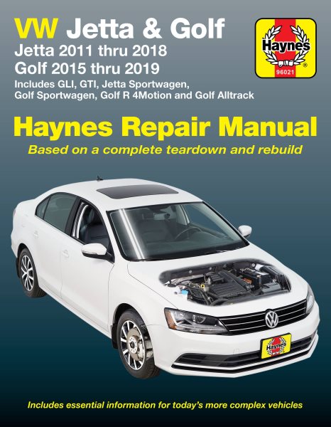 Pre-Owned VW Jetta, GLI, Golf/R & GTI, 2012-2019 Haynes Repair Manual ^ - Walmart.com