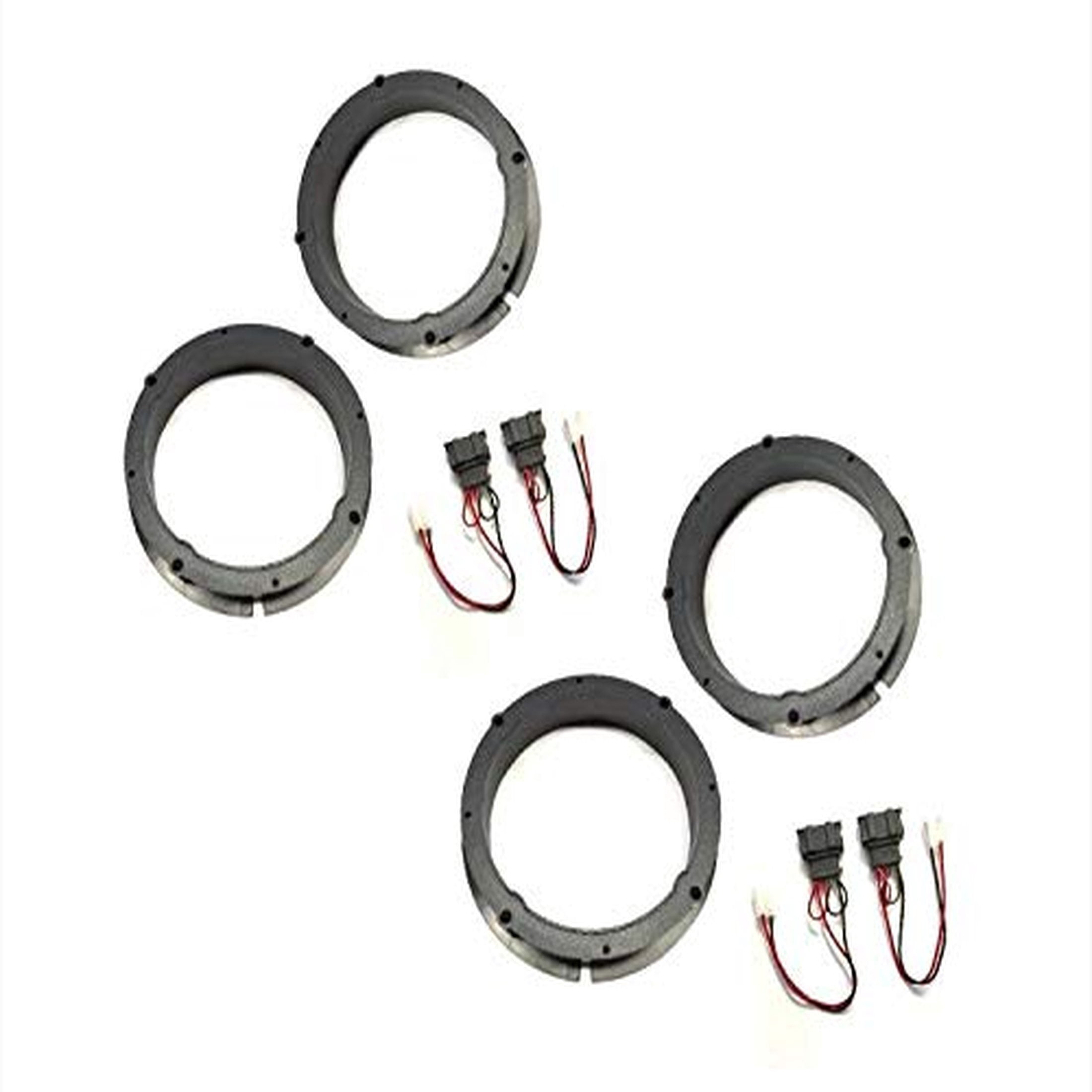 VW Speaker Install Adapter Mount Plates and Wire Harness Kit for 2009 ...