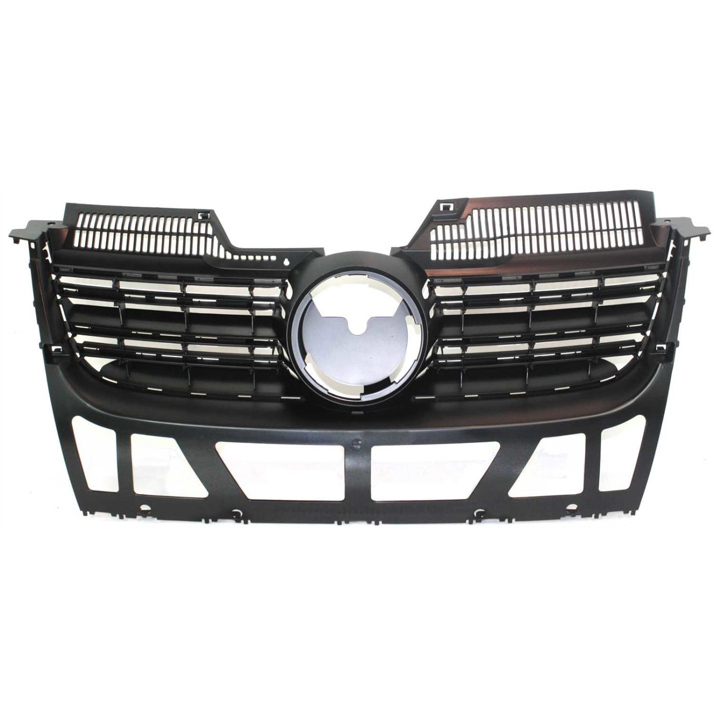 VW Swagen for Jetta 2005-2010 Grille Assembly - Matte Black, OE ...