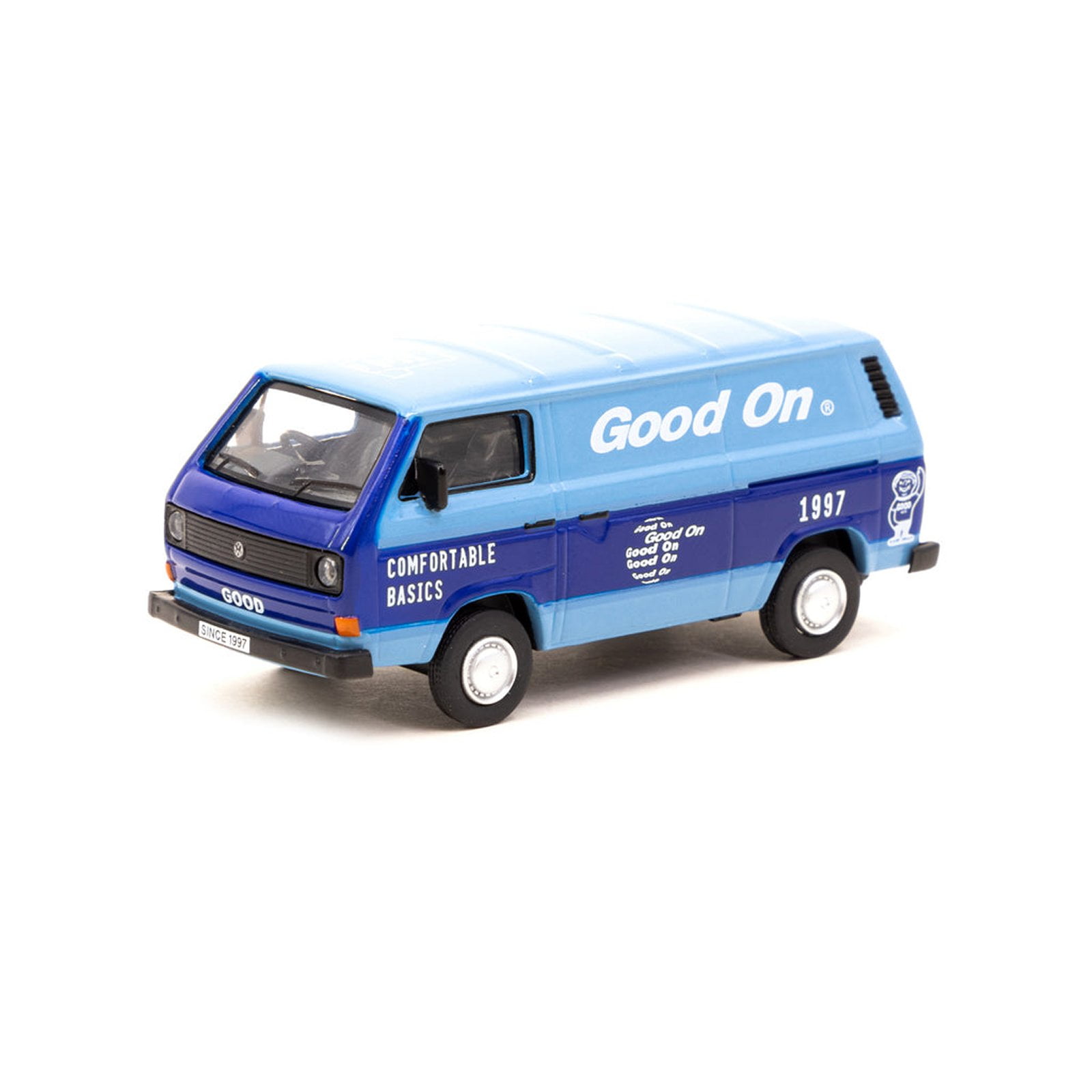 VW T3 Panel Van (Good On) 1:64 scale diecast model van in Blue by ...