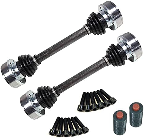 VW2005020050 Rear Left Right Pair - 2 New Premium CV Axles (Drive Axle ...
