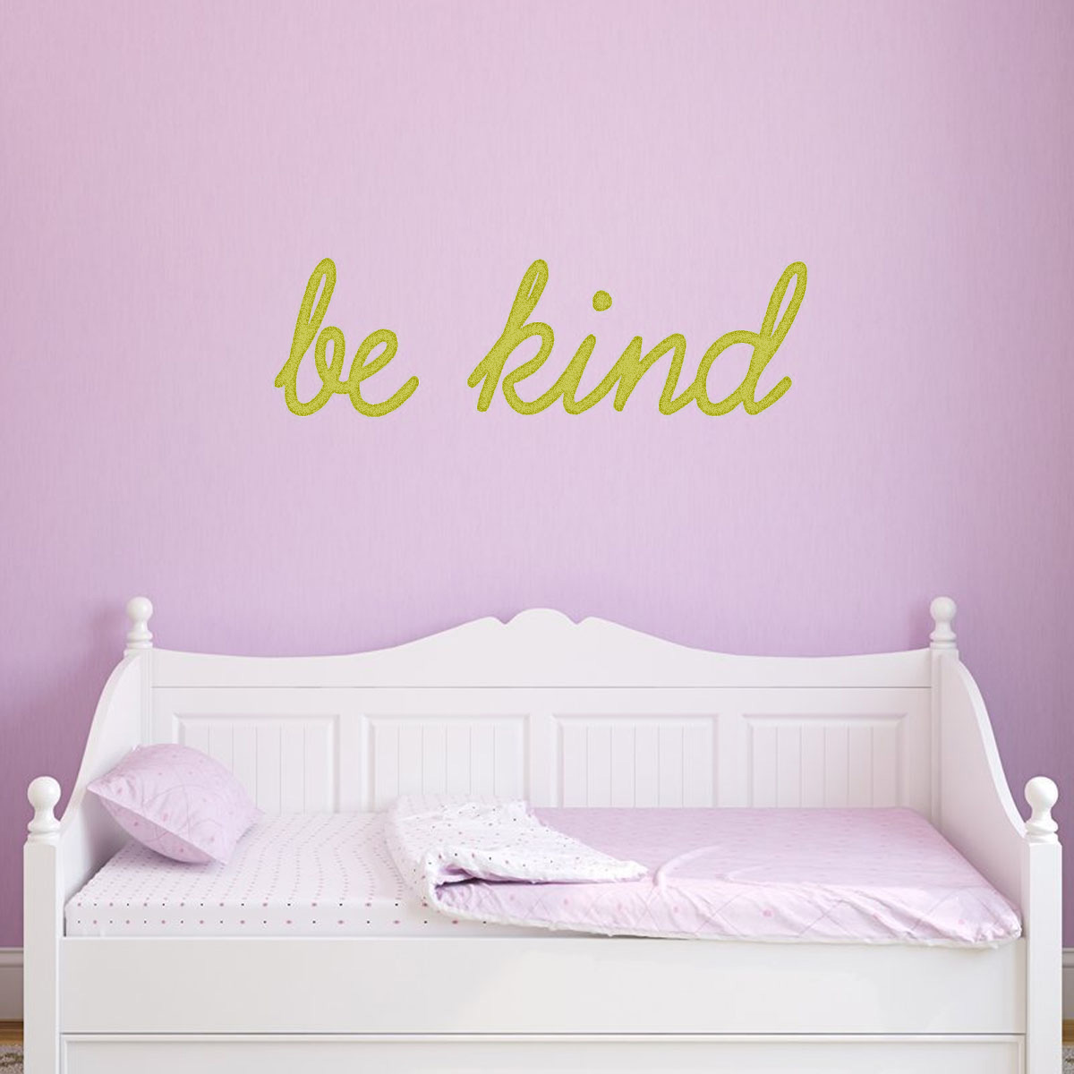 VWAQ Be Kind Wall Decal Inspirational Be Kind Quotes VWAQ-1650 (Gold ...
