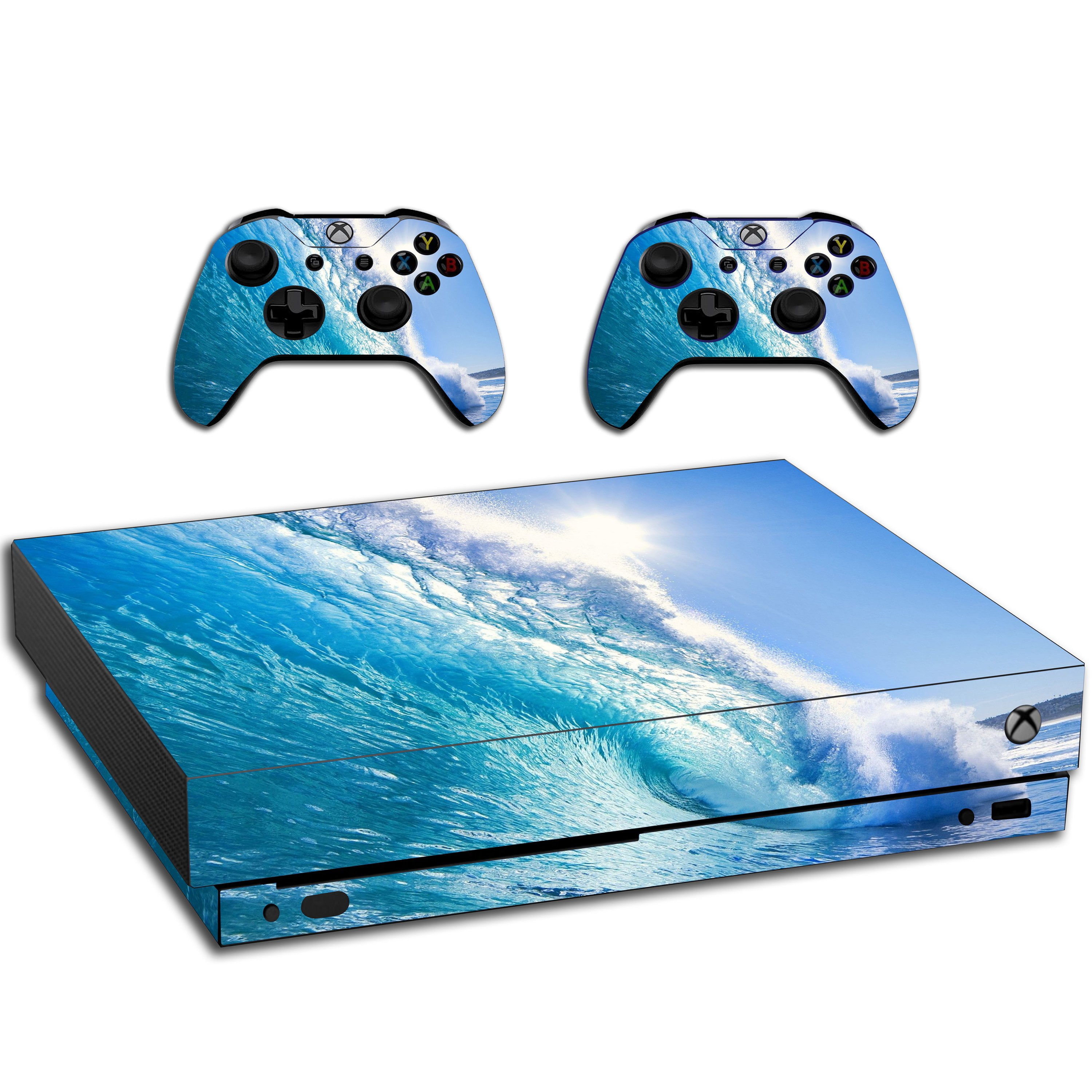 VWAQ Beach Xbox One X Ocean Skin | Vinyl Wrap Decal Cover Sticker Skins ...