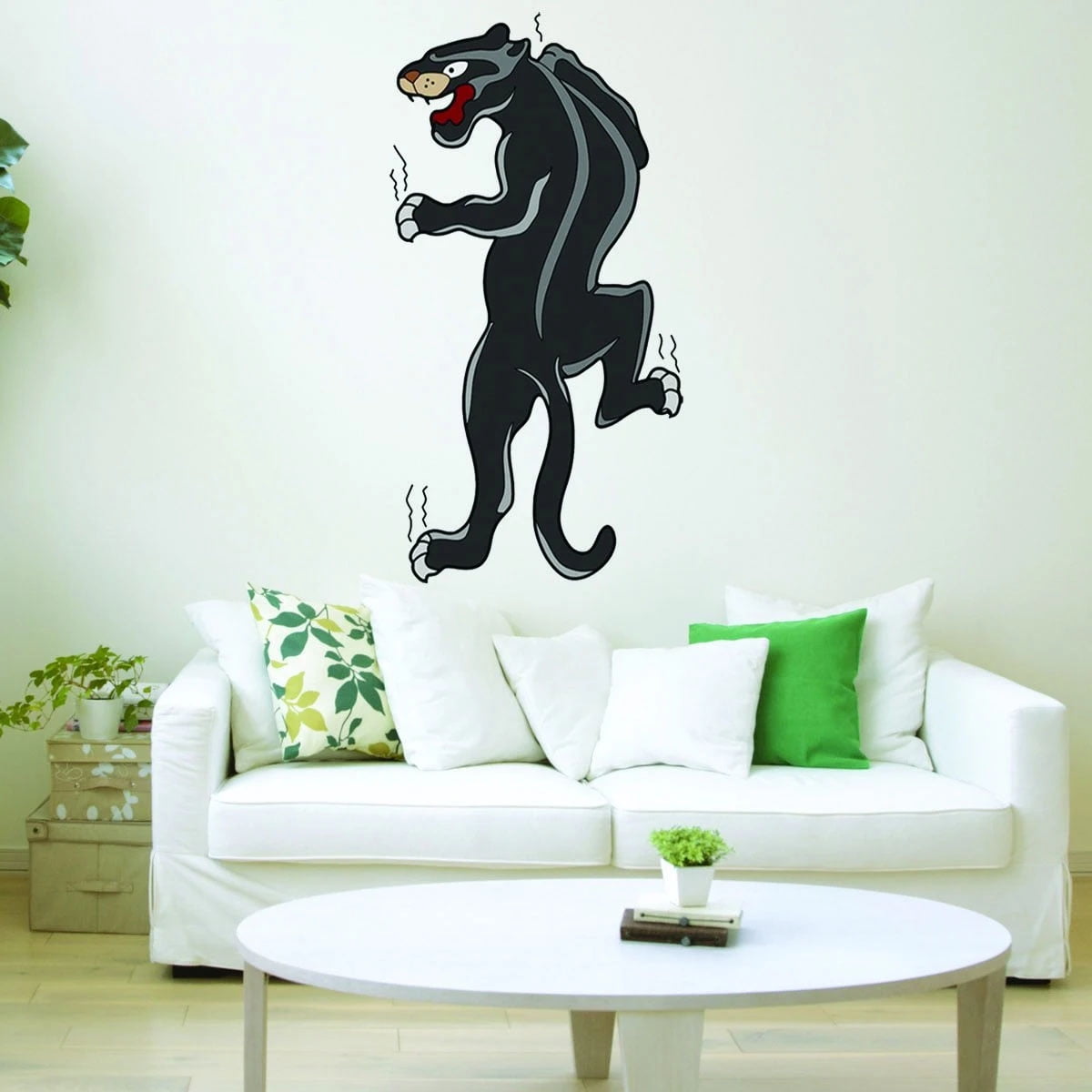 VWAQ Black Panther Wall Decal - Pantera Sticker Boys Room Decor ...