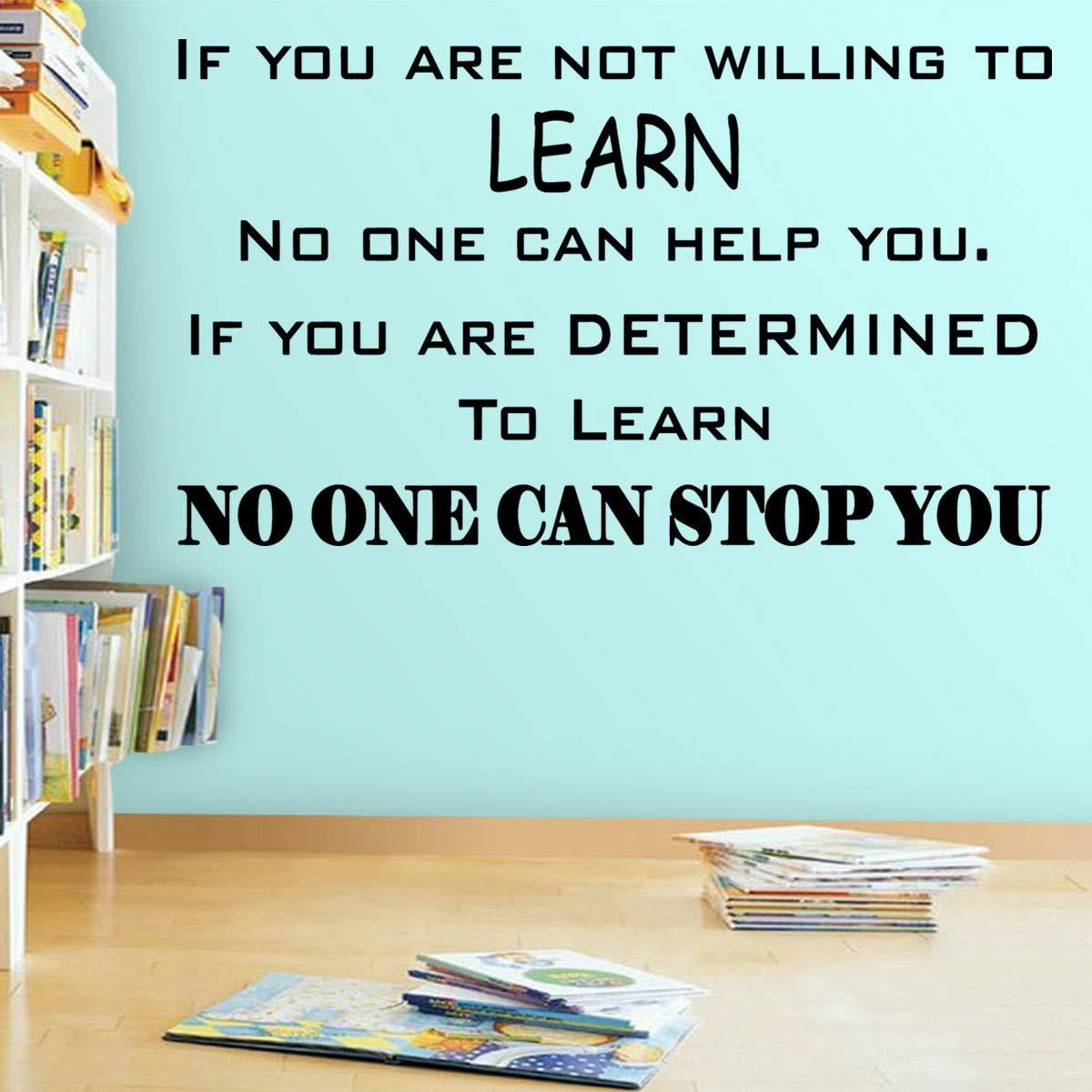 VWAQ If You are Not Willing to Learn No One Can Help You Classroom ...