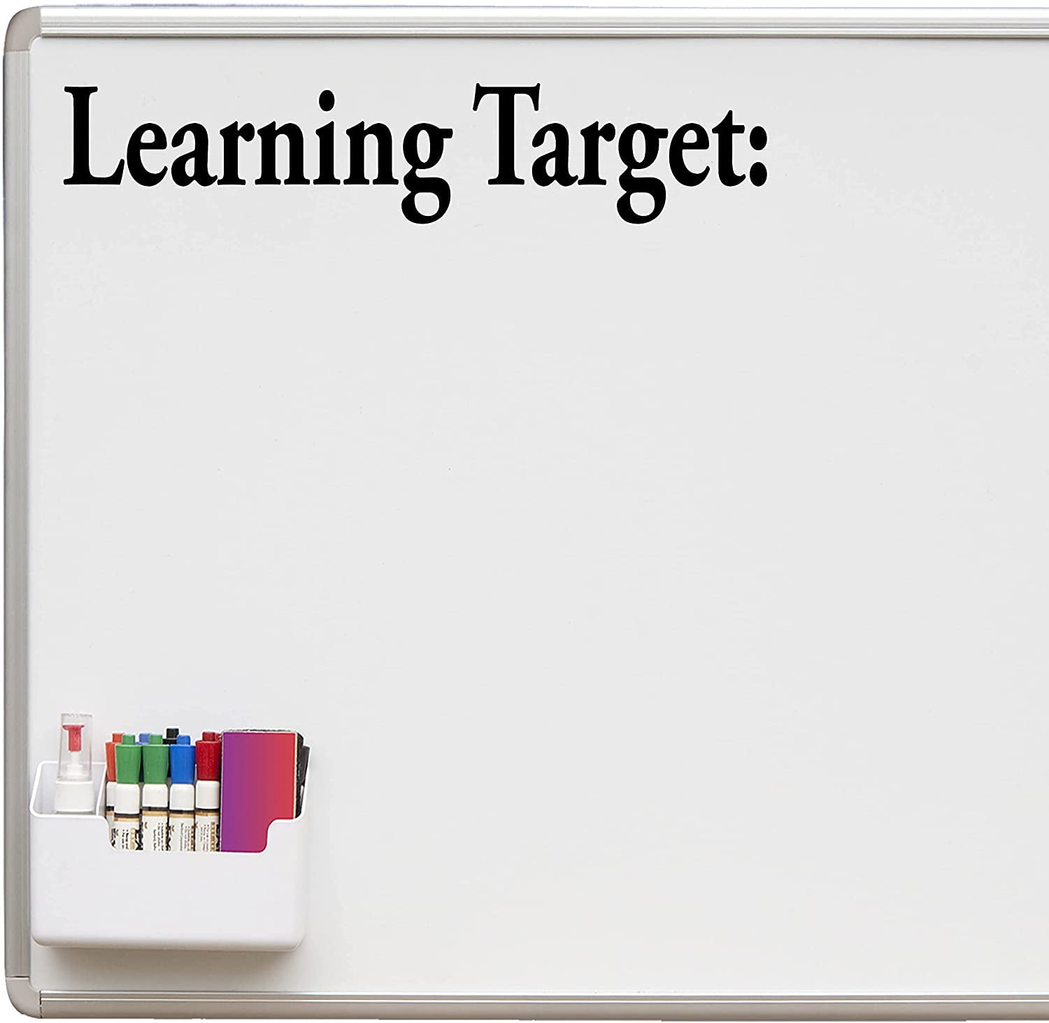 VWAQ Learning Target Whiteboard Decal Teachers Classroom Vinyl Sticker ...