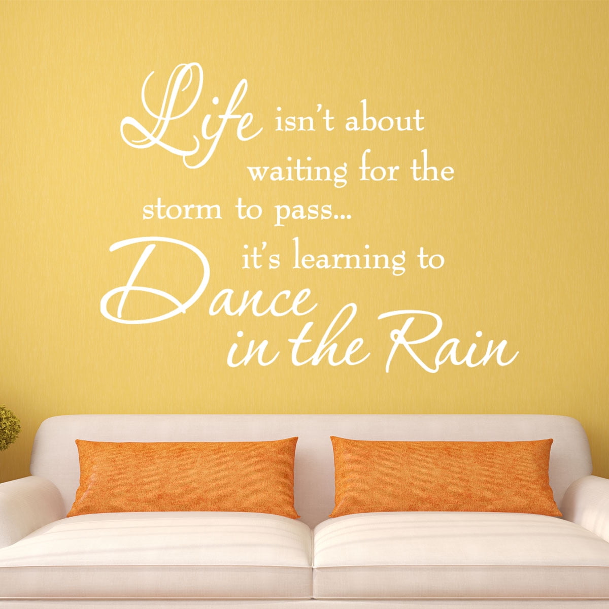 VWAQ Life Isnt About Waiting for the Storm To Pass Its Learning To ...
