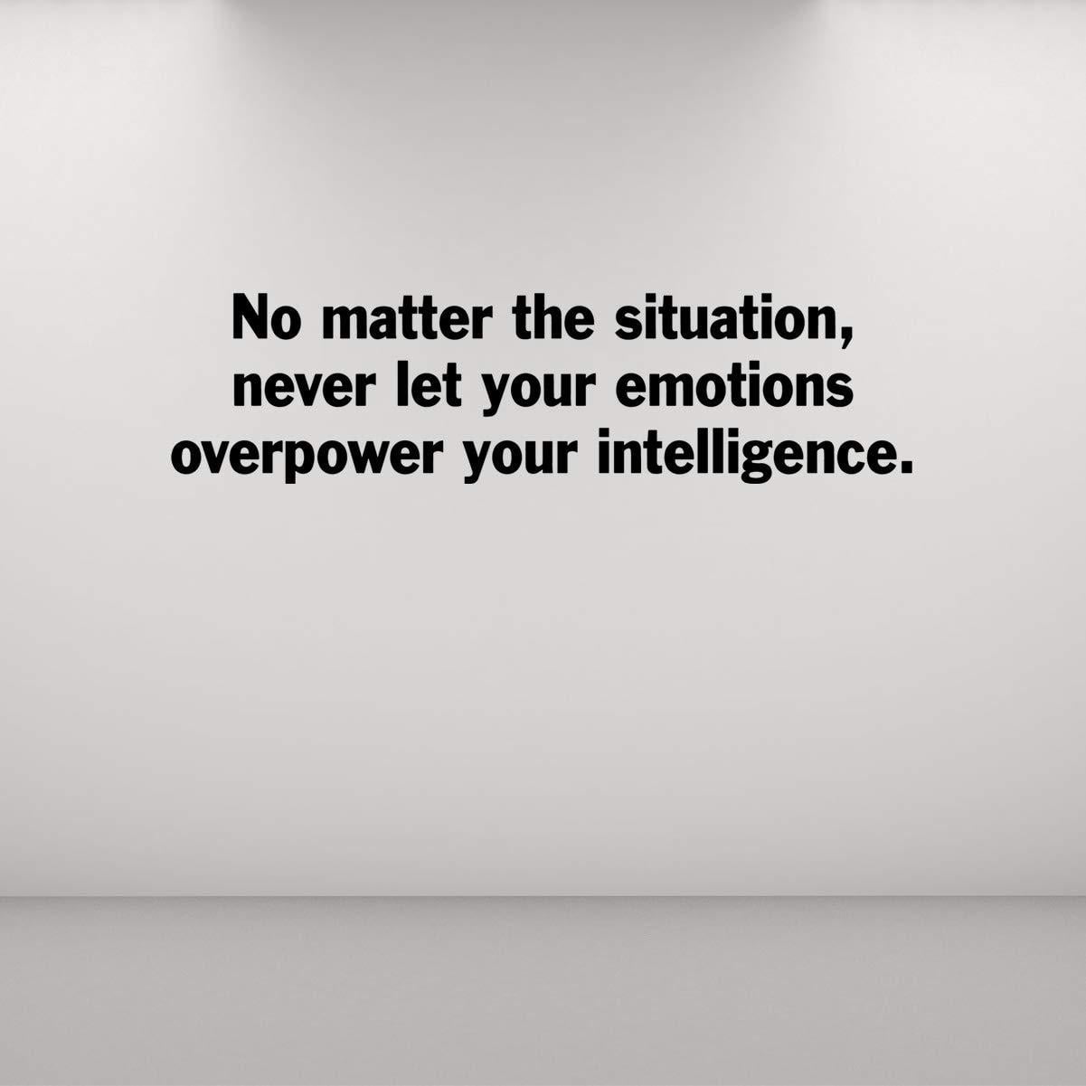 VWAQ No Matter The Situation Never Let Your Emotions Overpower Your ...