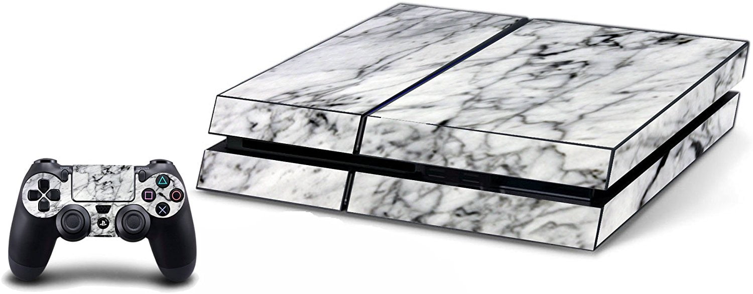 VWAQ PS4 Marble Skins Console And Controller Rock Skin For Playstation ...