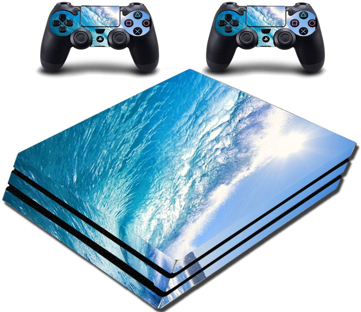 VWAQ PS4 Pro Water Skin Decal Playstation 4 Ocean Vinyl Wrap Skins VWAQ ...