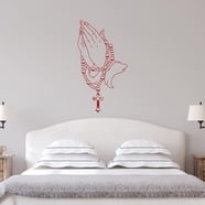 VWAQ Religious The Lord's Prayer Vinyl Wall Decal, God Verse Decor ...