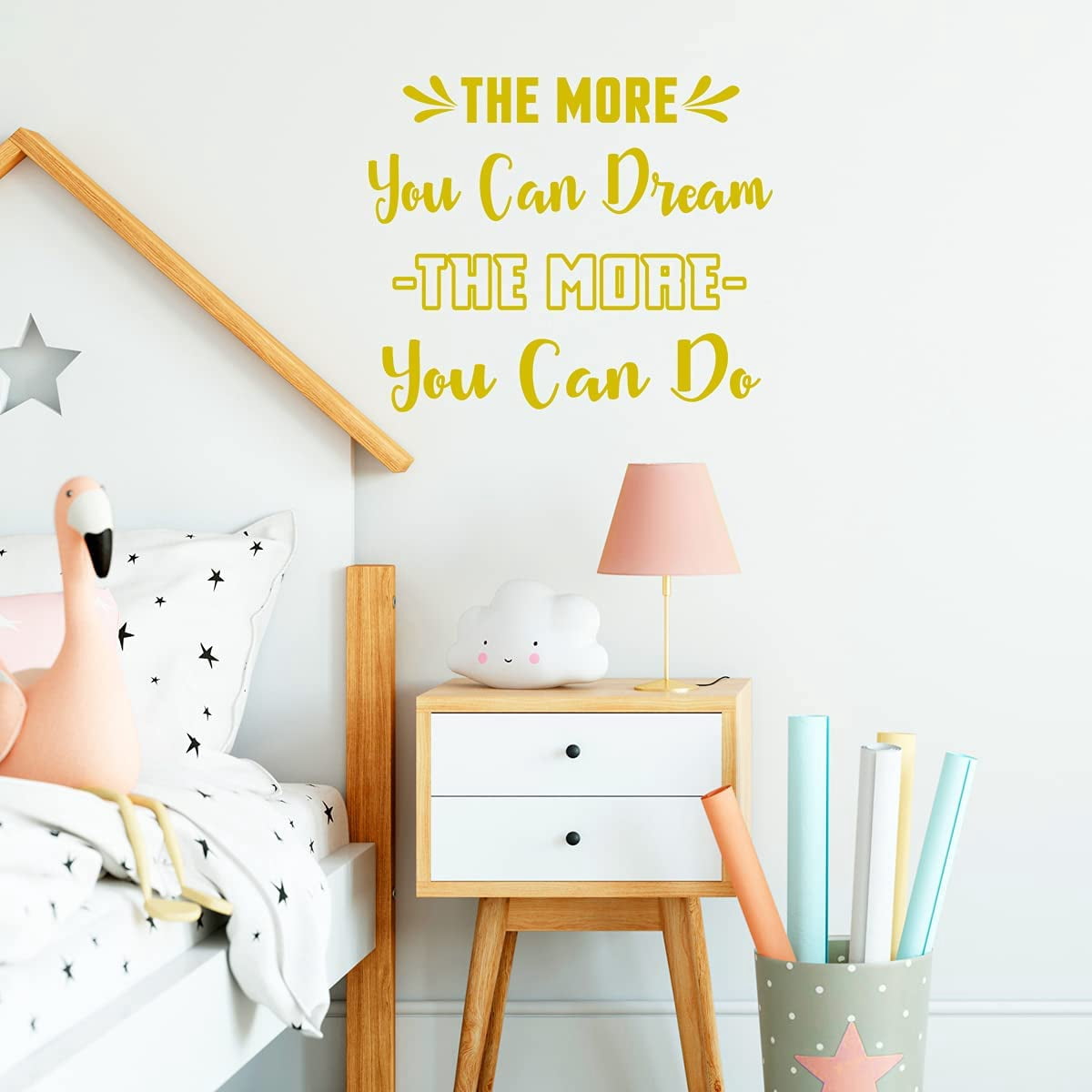 VWAQ The More You Can Dream The More You Can Do Wall Decal ...