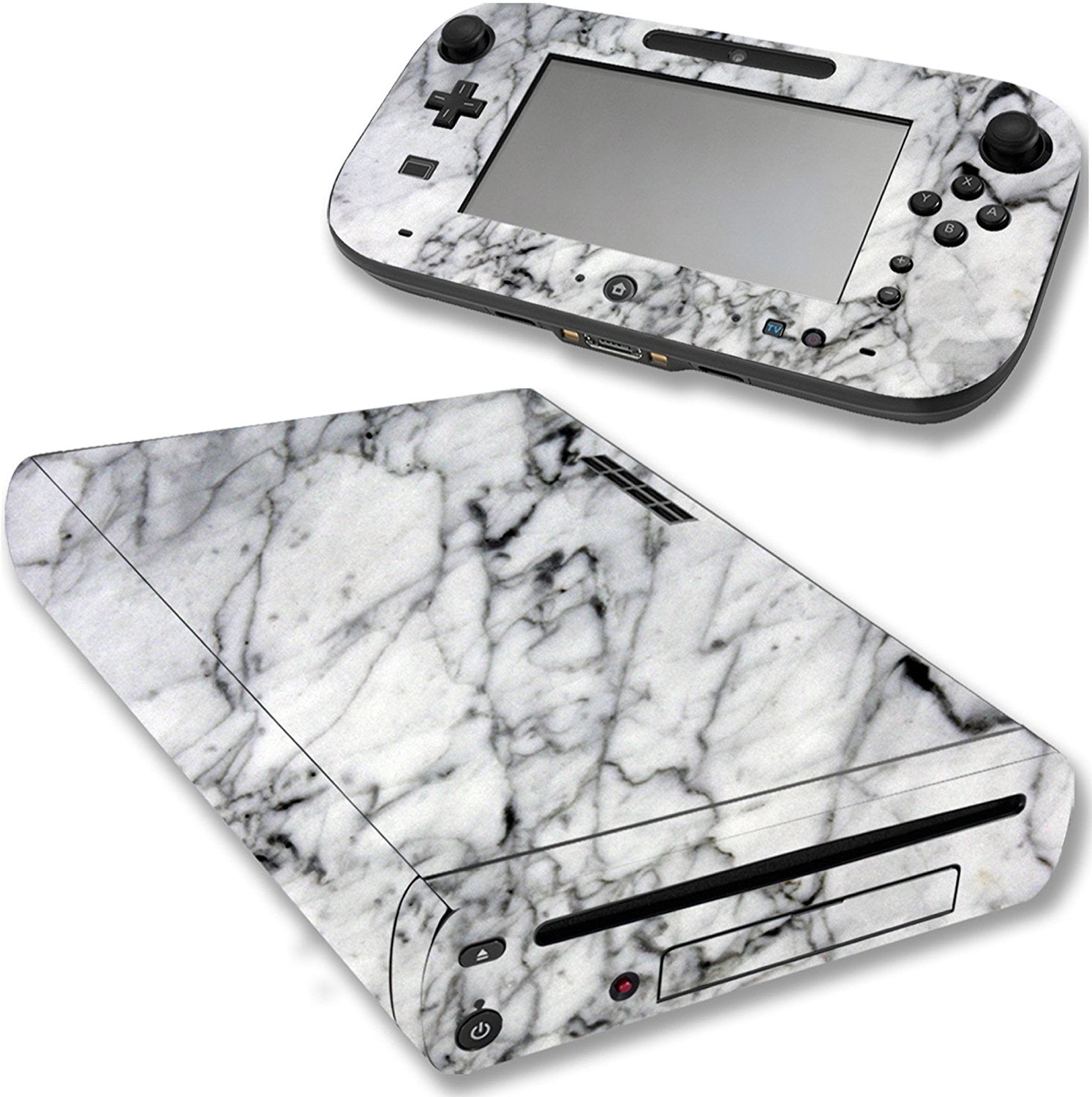VWAQ Wii U Console Marble Skin Nintendo Wii U Decal Sticker Covers VWAQ ...